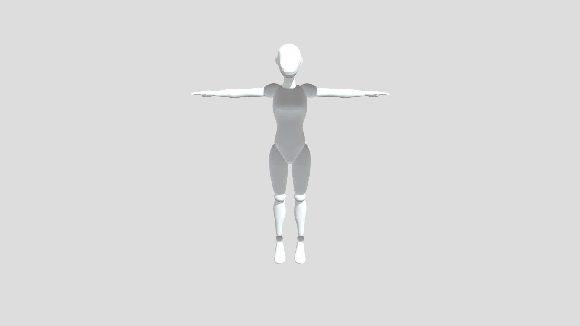 Personaje base - 3D model by luanakuper [fa67212] - Sketchfab