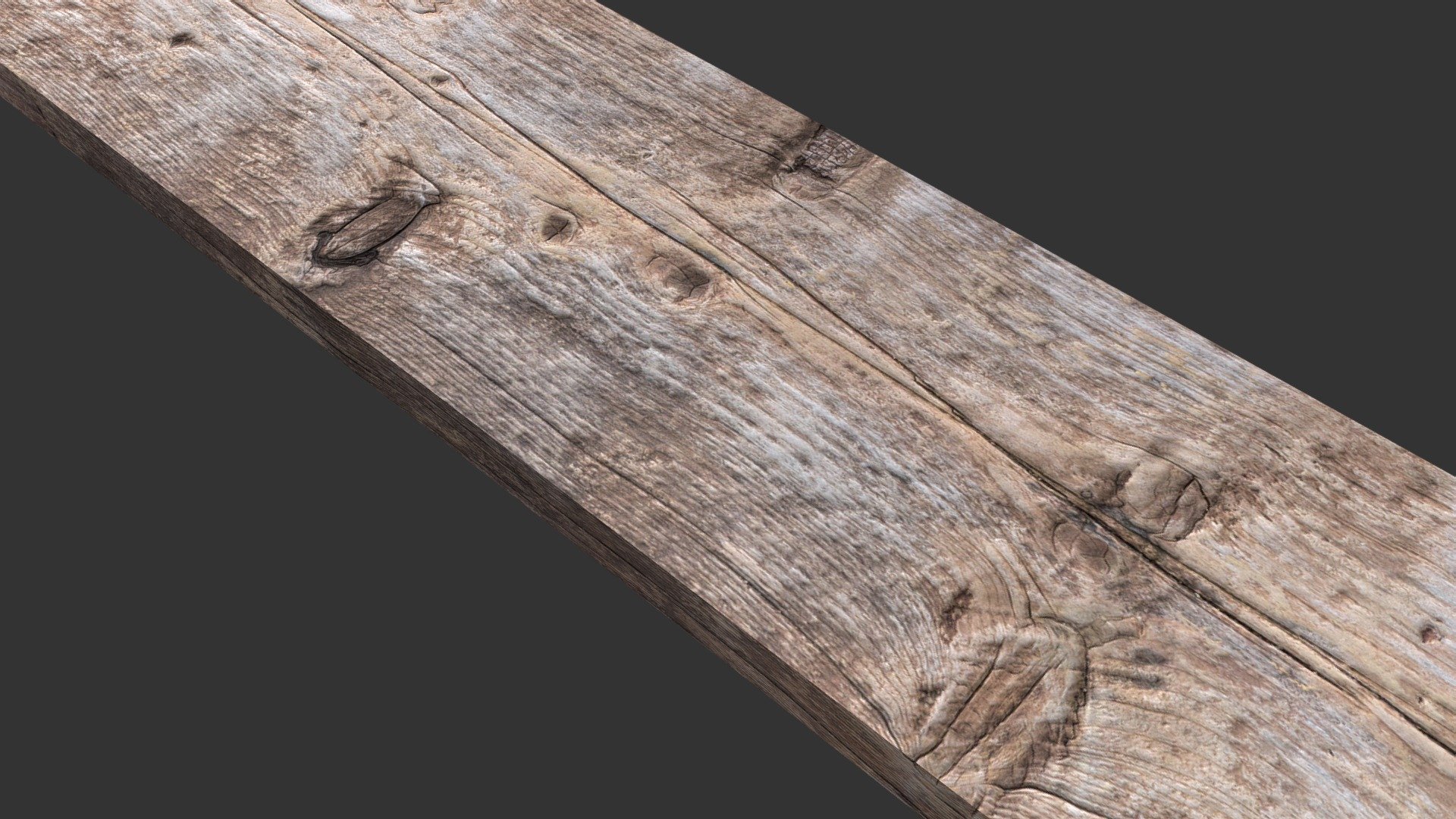 Wood Plank - 3D model by Christian Mendez (@christianmendez) [fa67548 ...