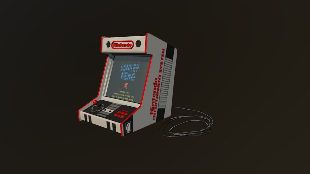 Nintendo Game Cabinet - 3D model by Shaw [fa67ab5] - Sketchfab
