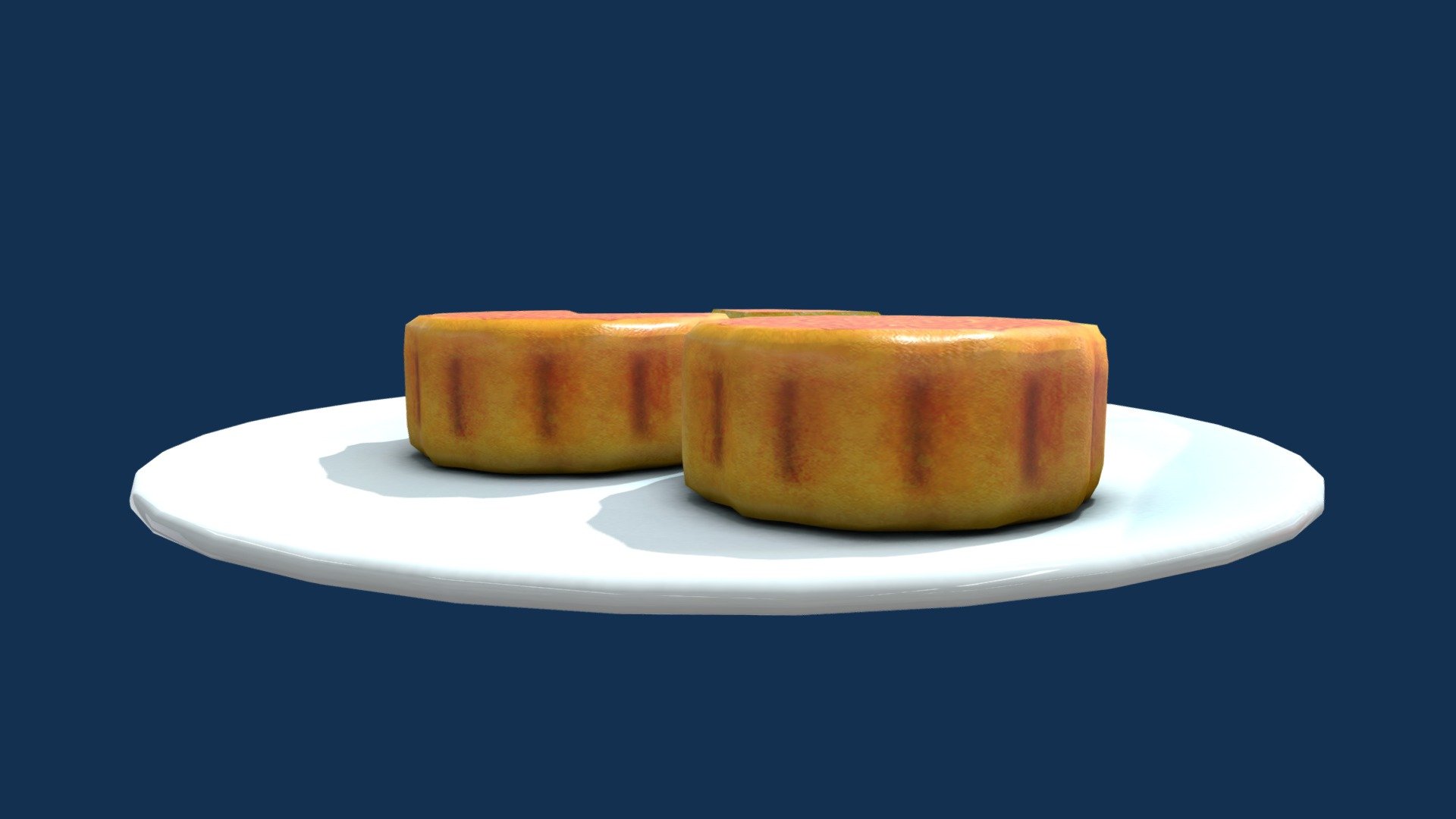 Mooncake - 3D model by chun_hui [fa680bd] - Sketchfab