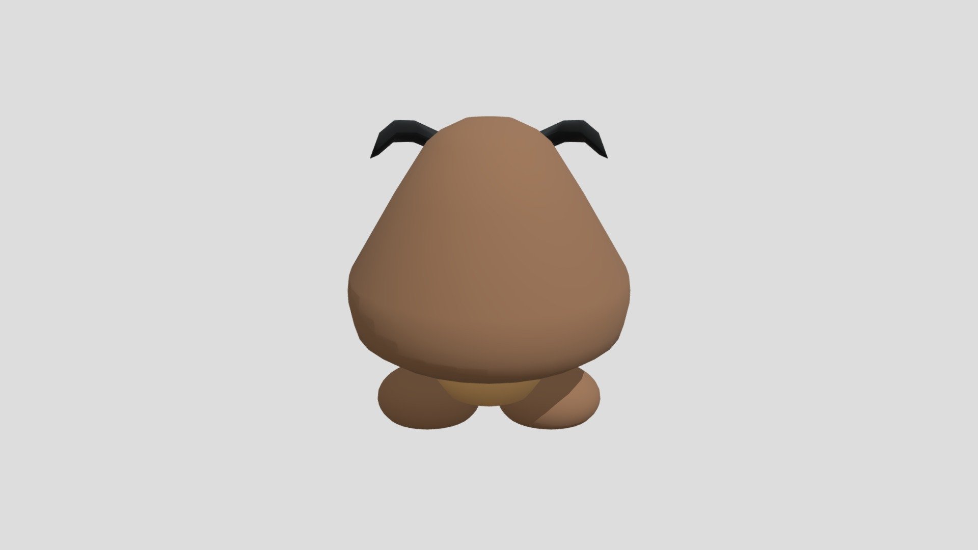 Goomba - Download Free 3D model by scriptgamer [fa6813a] - Sketchfab