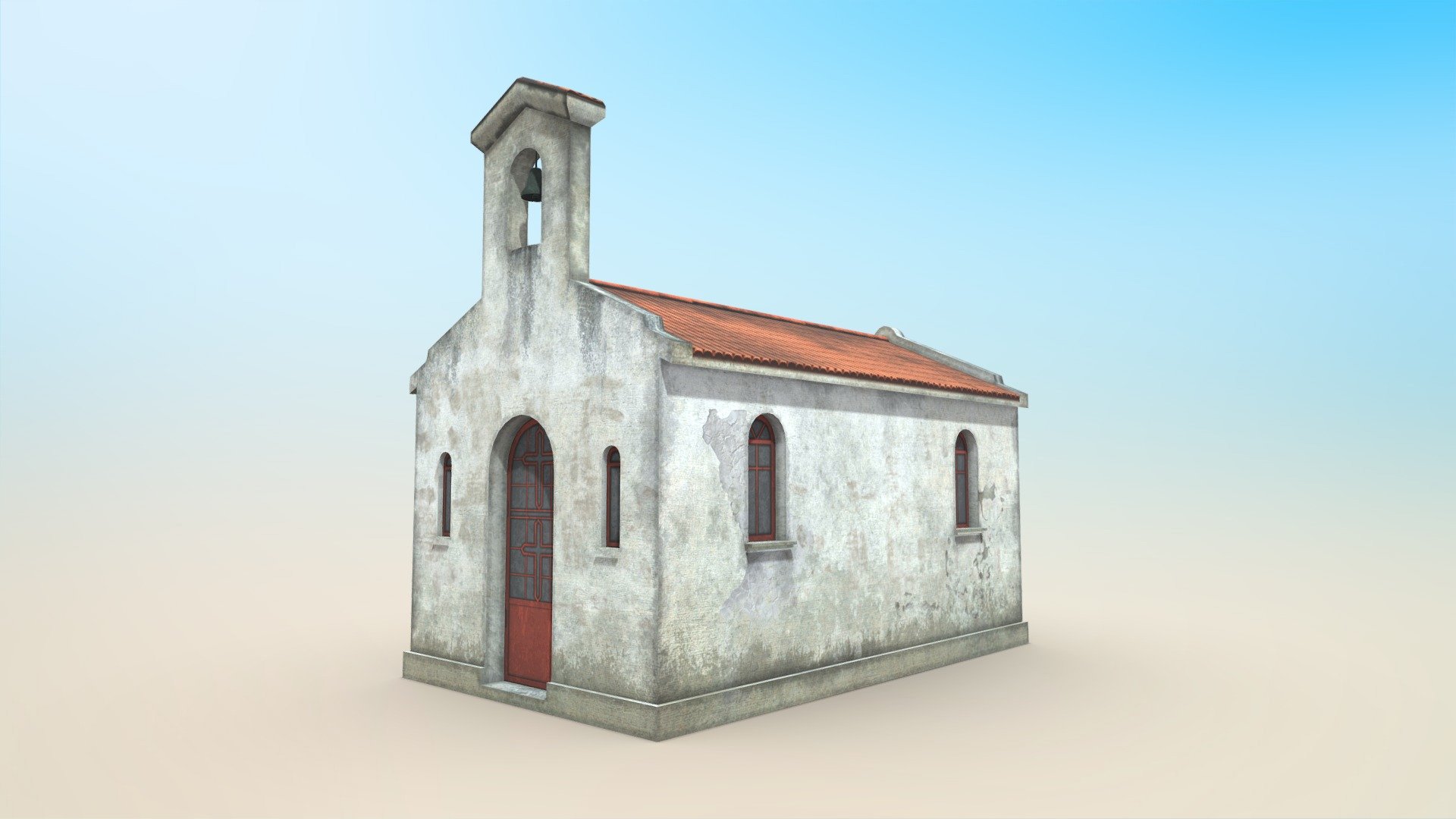 Small Church - Buy Royalty Free 3D model by Rescue3D Assets (@rescue3d ...