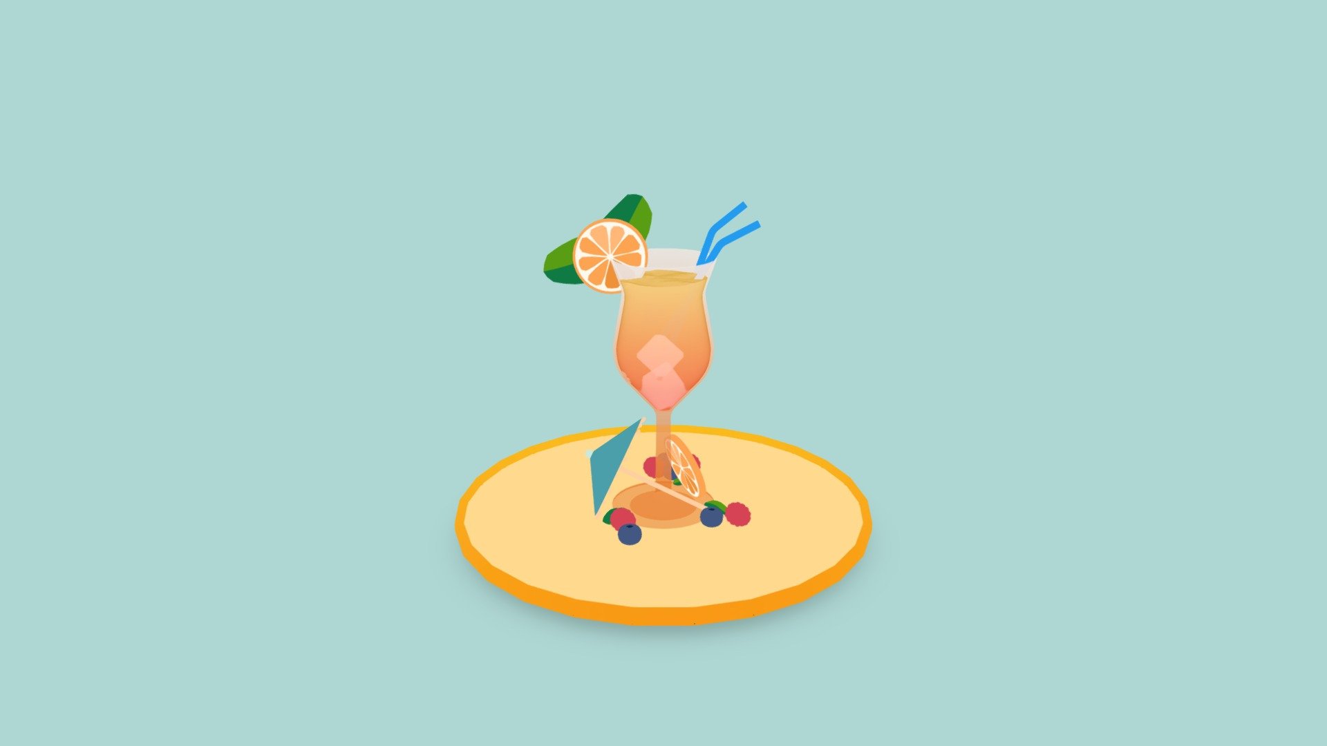 Drink - 3D model by Jason_Ziesmer [fa68442] - Sketchfab