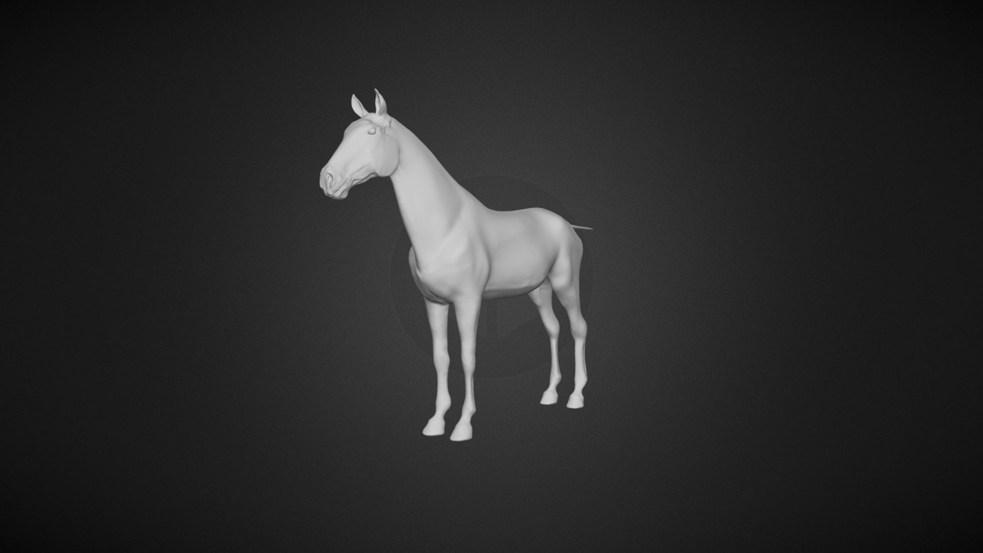 High-Poly Horse - 3D model by occultpony (@seahorse) [fa68ad1] - Sketchfab