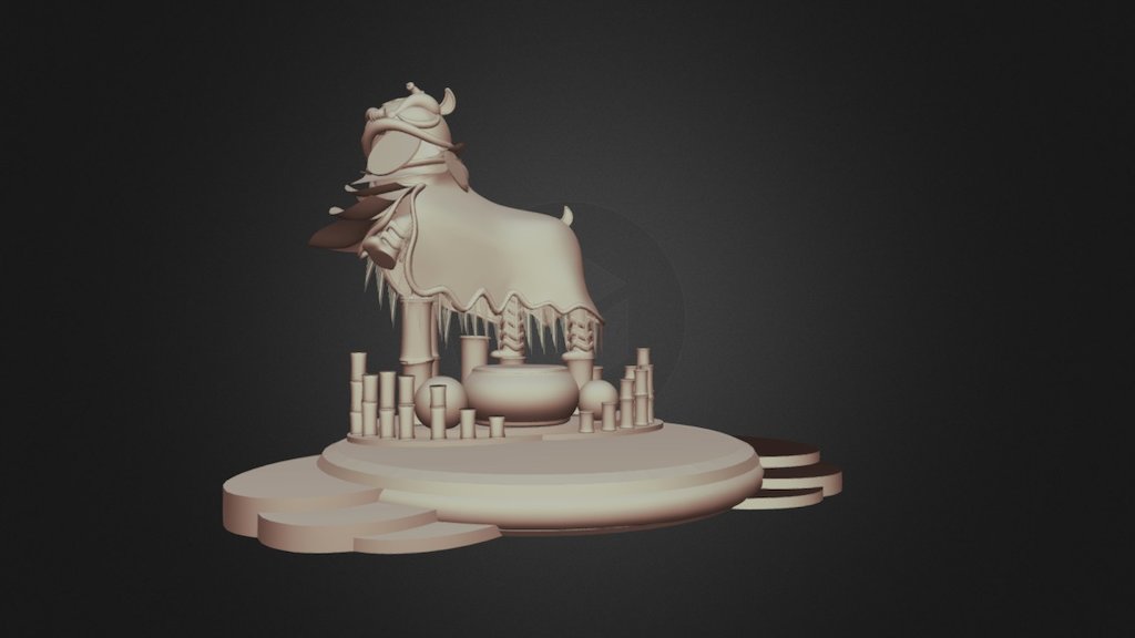 Lion dance - 3D model by hoamulanvn [fa69106] - Sketchfab