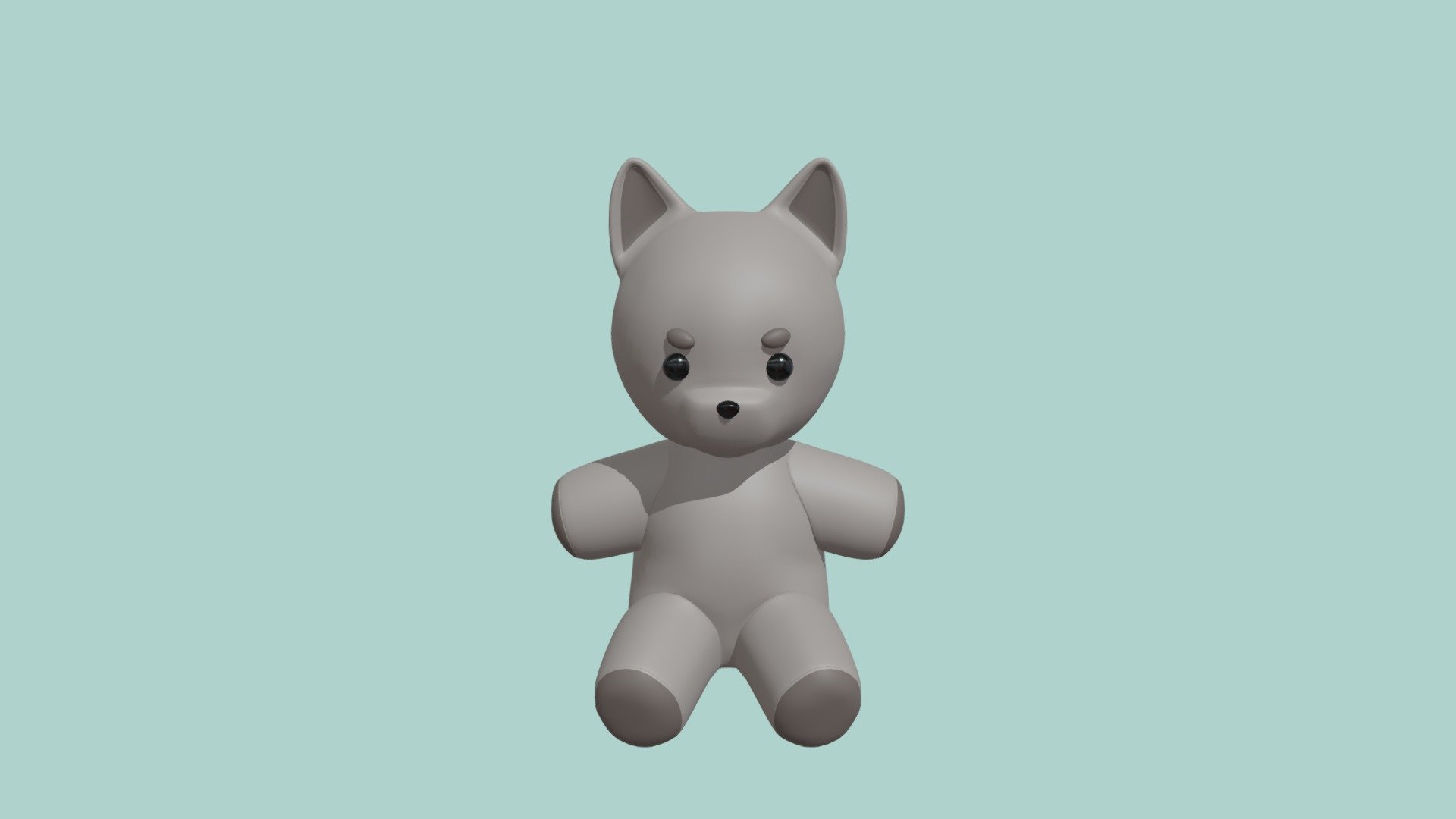 Plushie - 3D model by SamuelMathis [fa6a901] - Sketchfab