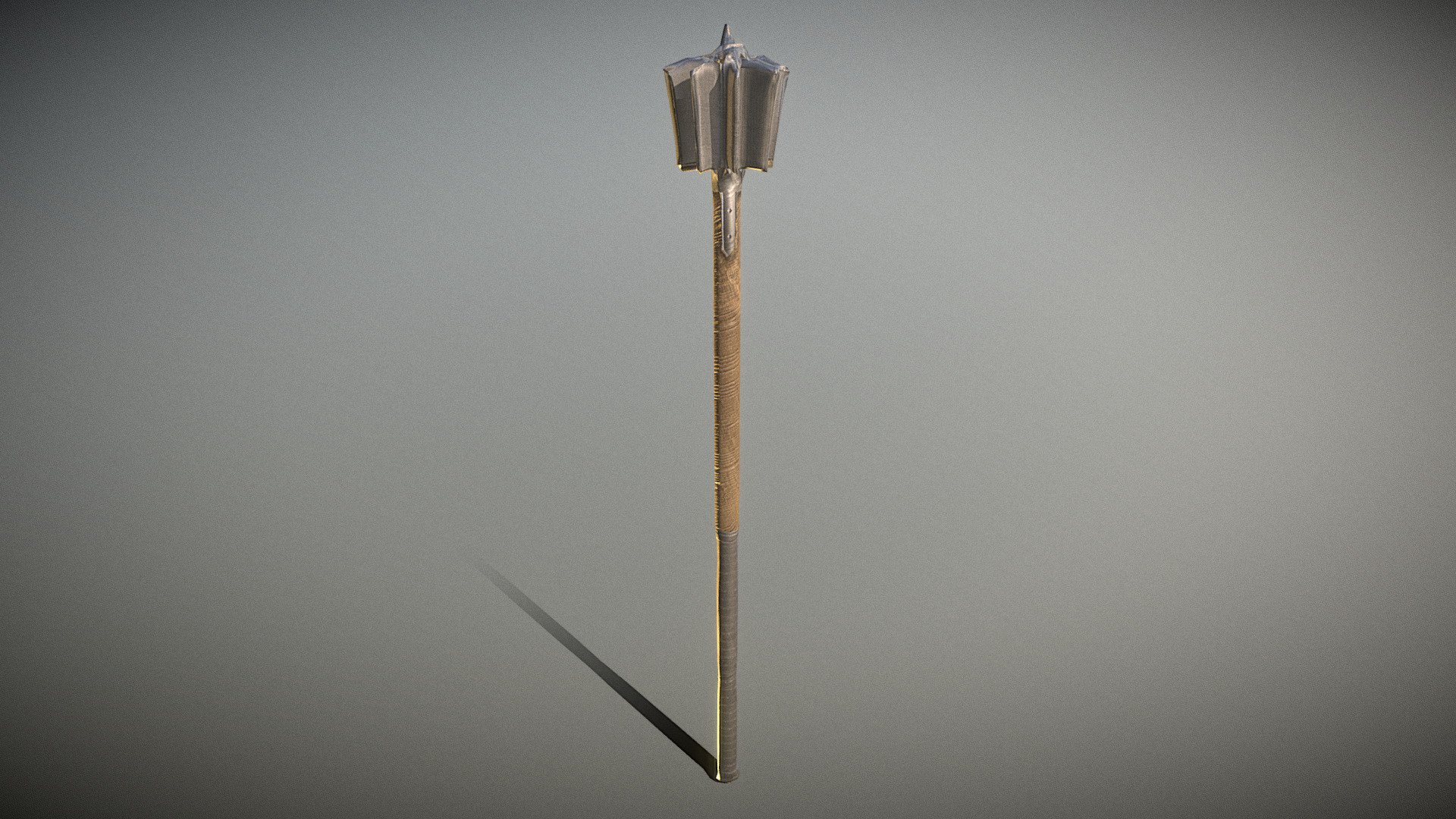 Steel Mace - 3D model by photog (@photoh) [fa6a9a8] - Sketchfab