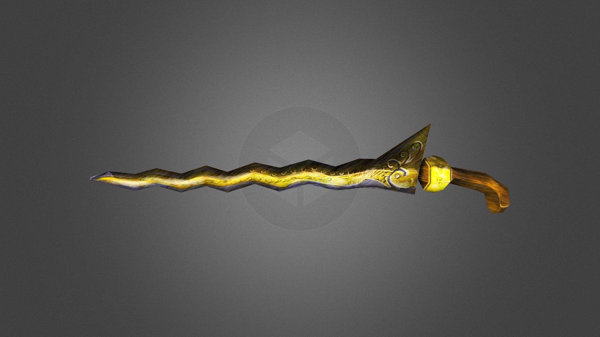 Keris - 3D model by Vusiuz [fa6b907] - Sketchfab