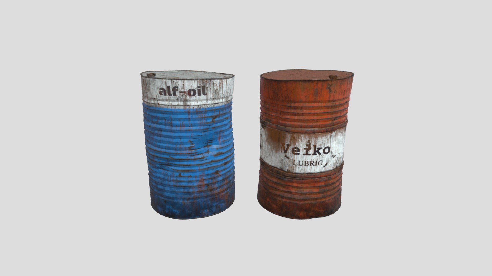 oil barrels 18 AM24 - Buy Royalty Free 3D model by Evermotion [fa6c933 ...