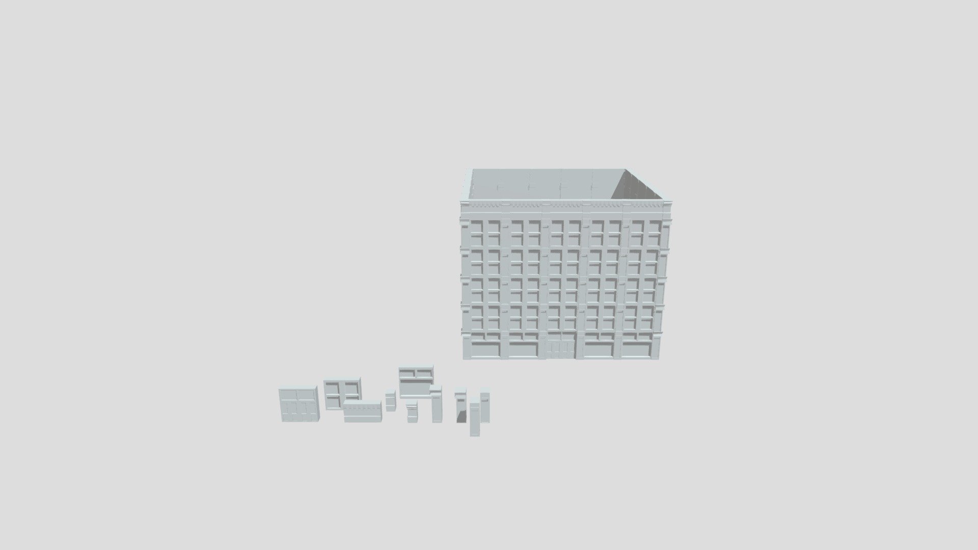 Building Project - Download Free 3D model by AllegroSheep [fa6f099 ...