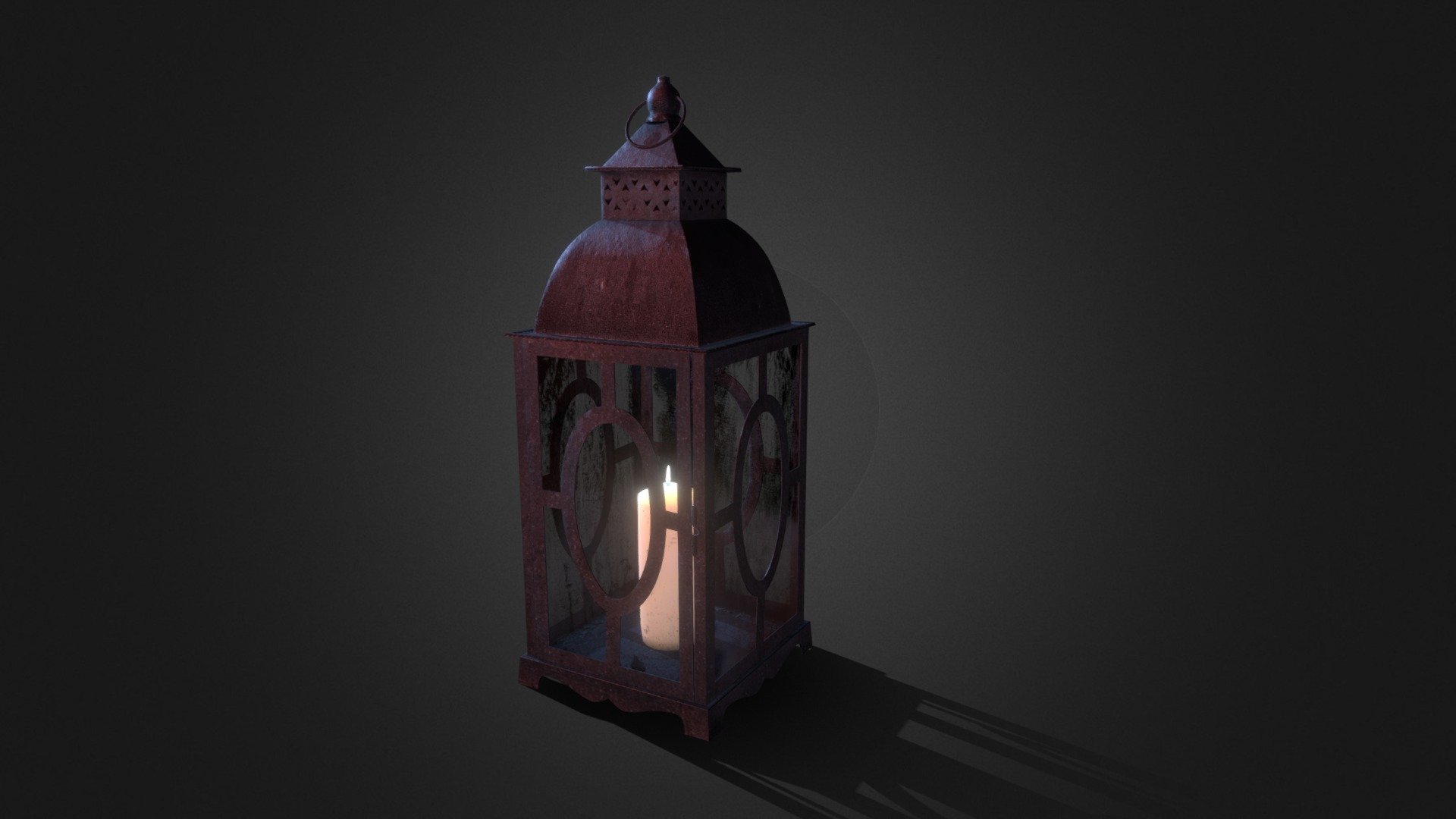 dusty old lantern - Buy Royalty Free 3D model by DINmatin [fa714db ...