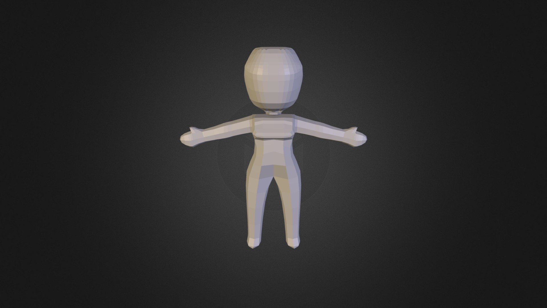Character Simple - Download Free 3D model by thename_number (@tiu47 ...