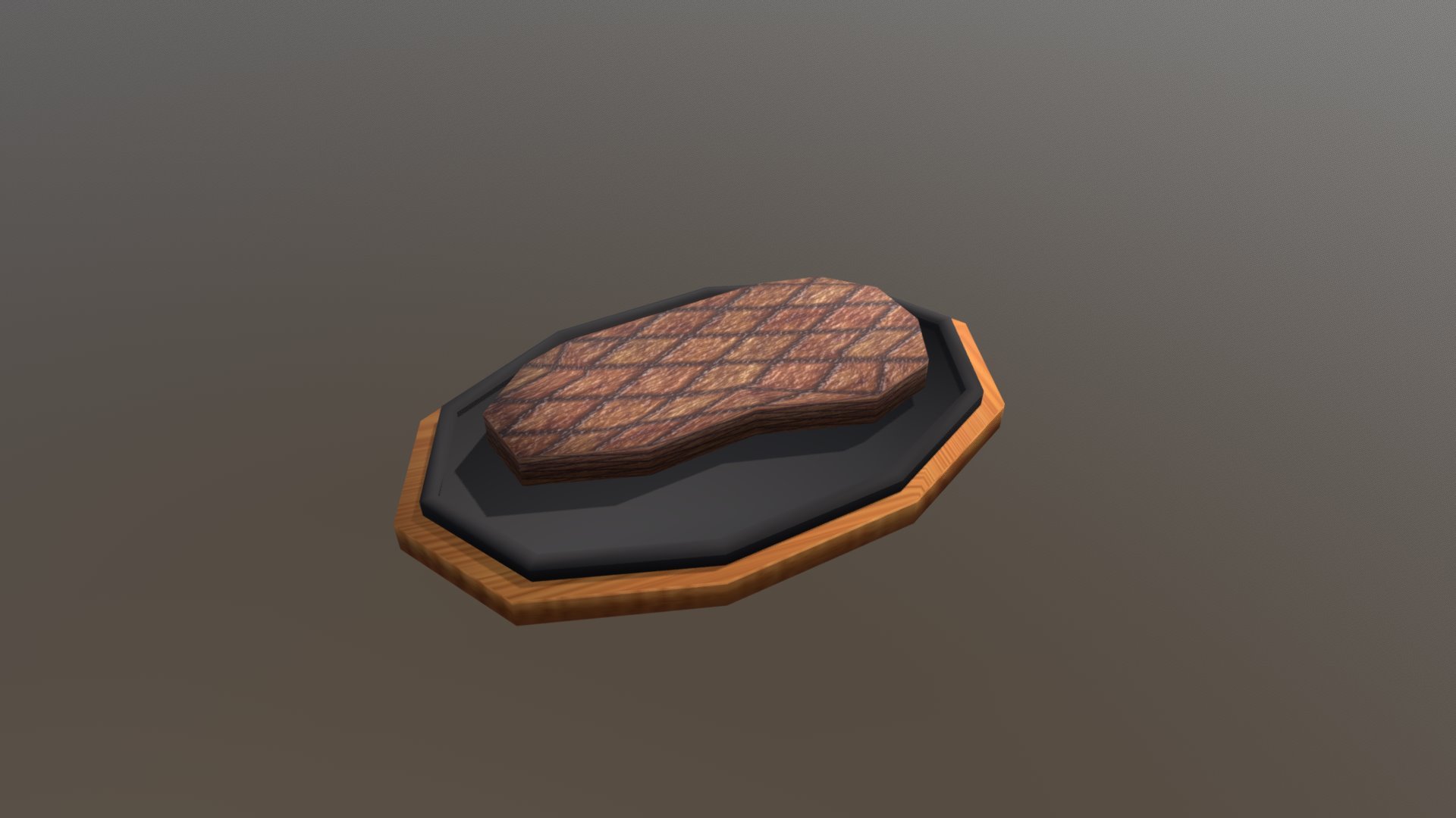 Steak - 3D model by uripe [fa72187] - Sketchfab