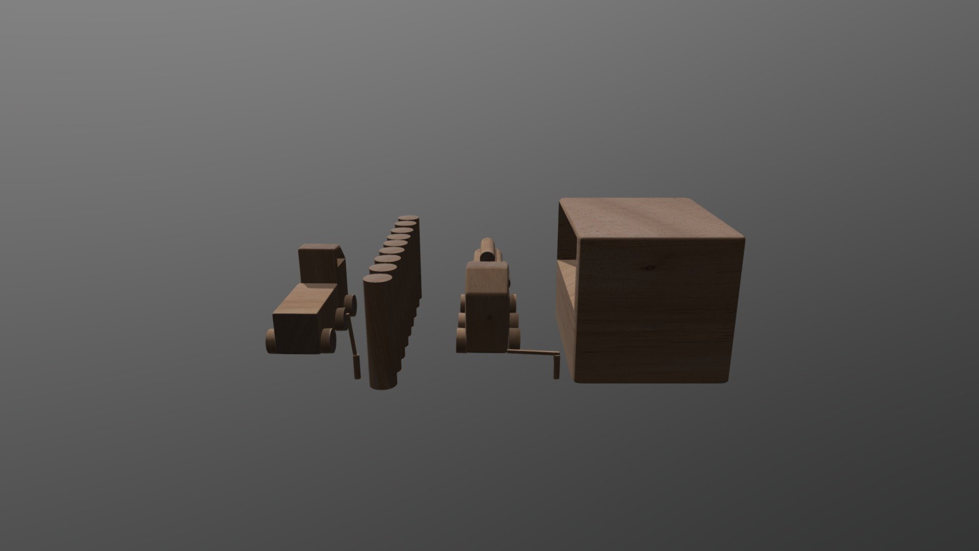 Log Drop off - 3D model by reichman [fa726da] - Sketchfab