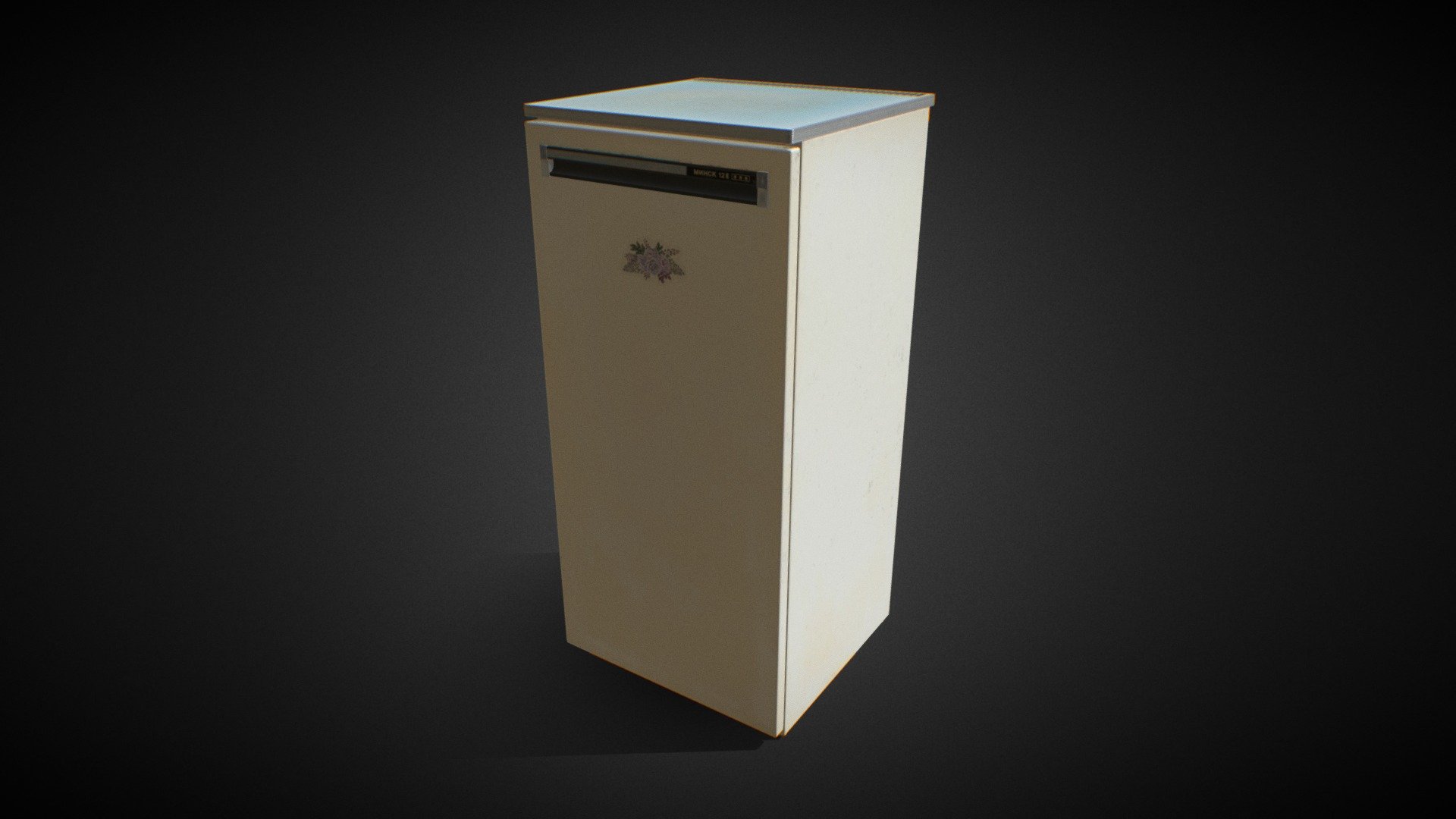 Old Soviet Fridge "MINSK 12E" - Download Free 3D model by Turbo ...
