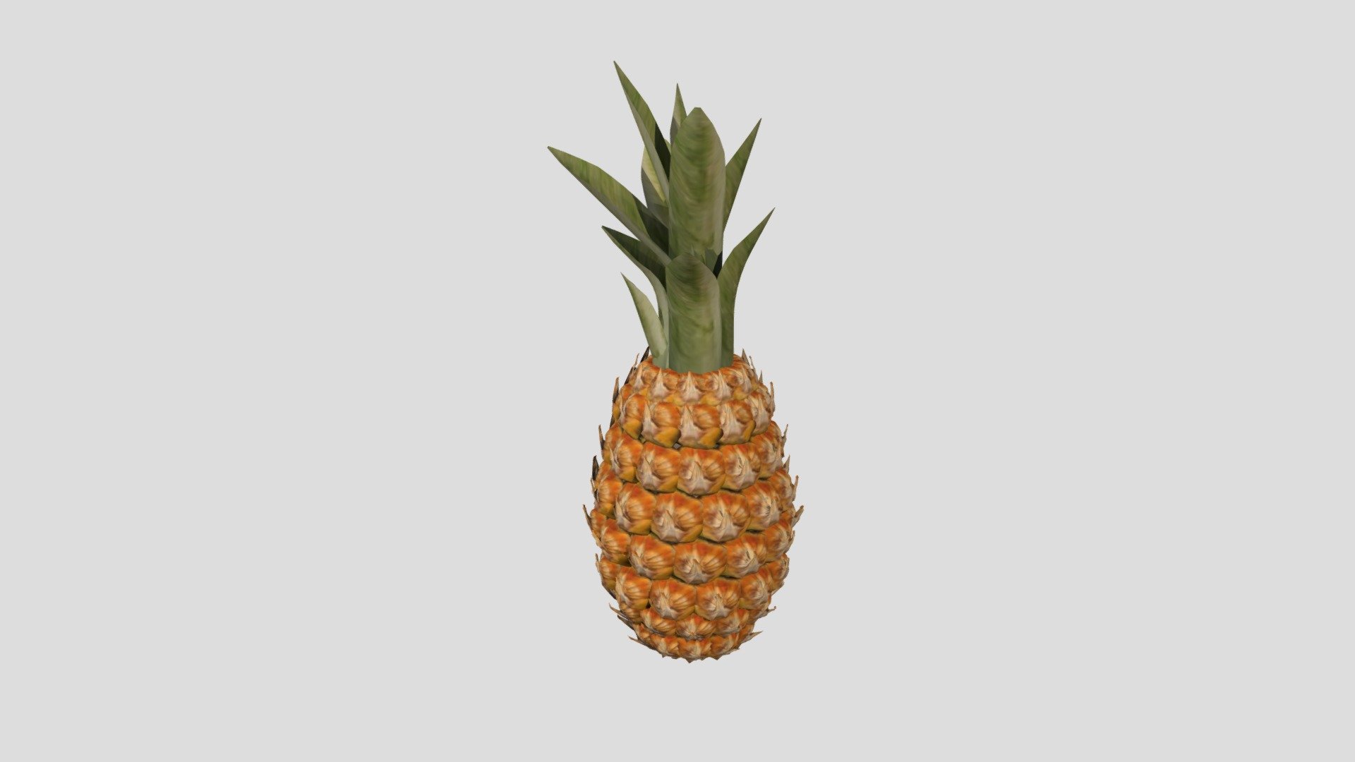 pineapple - Download Free 3D model by k0dapup [fa7360e] - Sketchfab