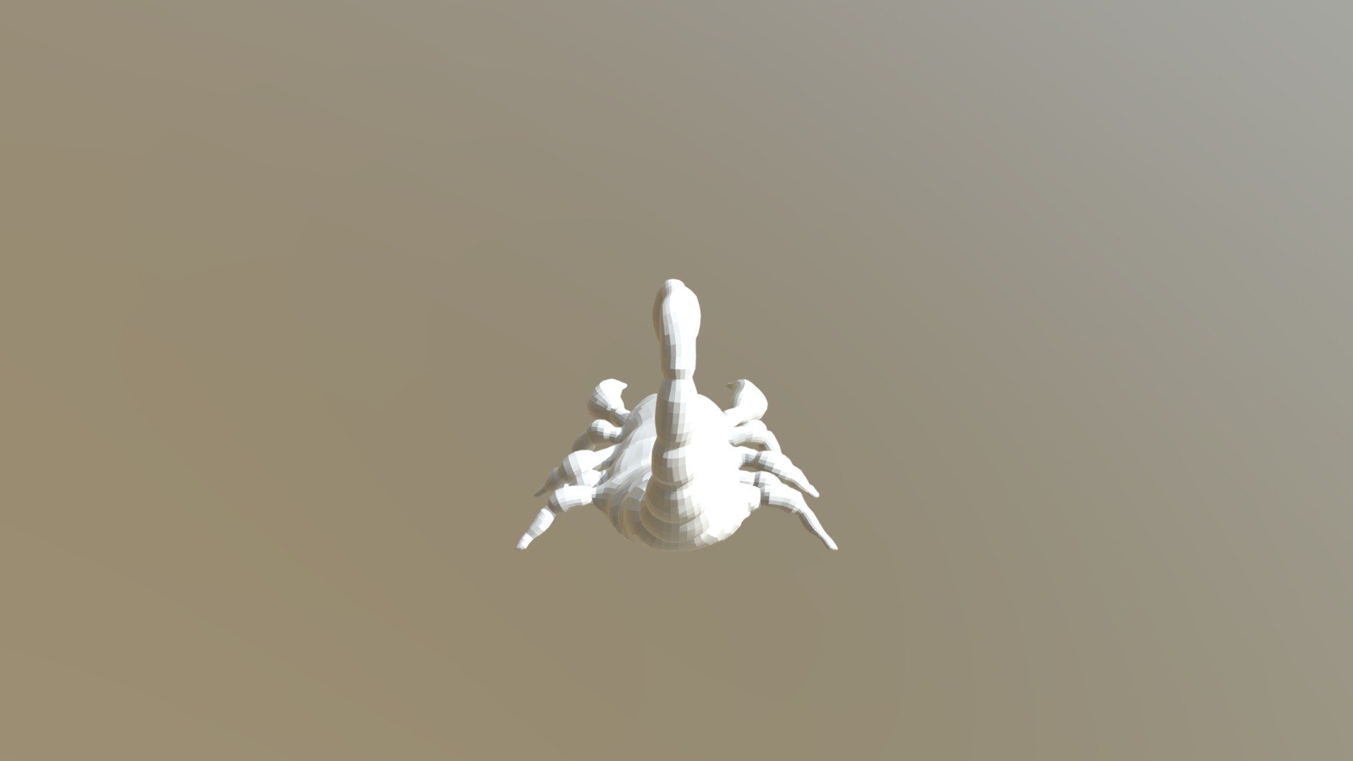 Creature Sculpt - Low Poly - 3D model by wevans97 [fa7463c] - Sketchfab