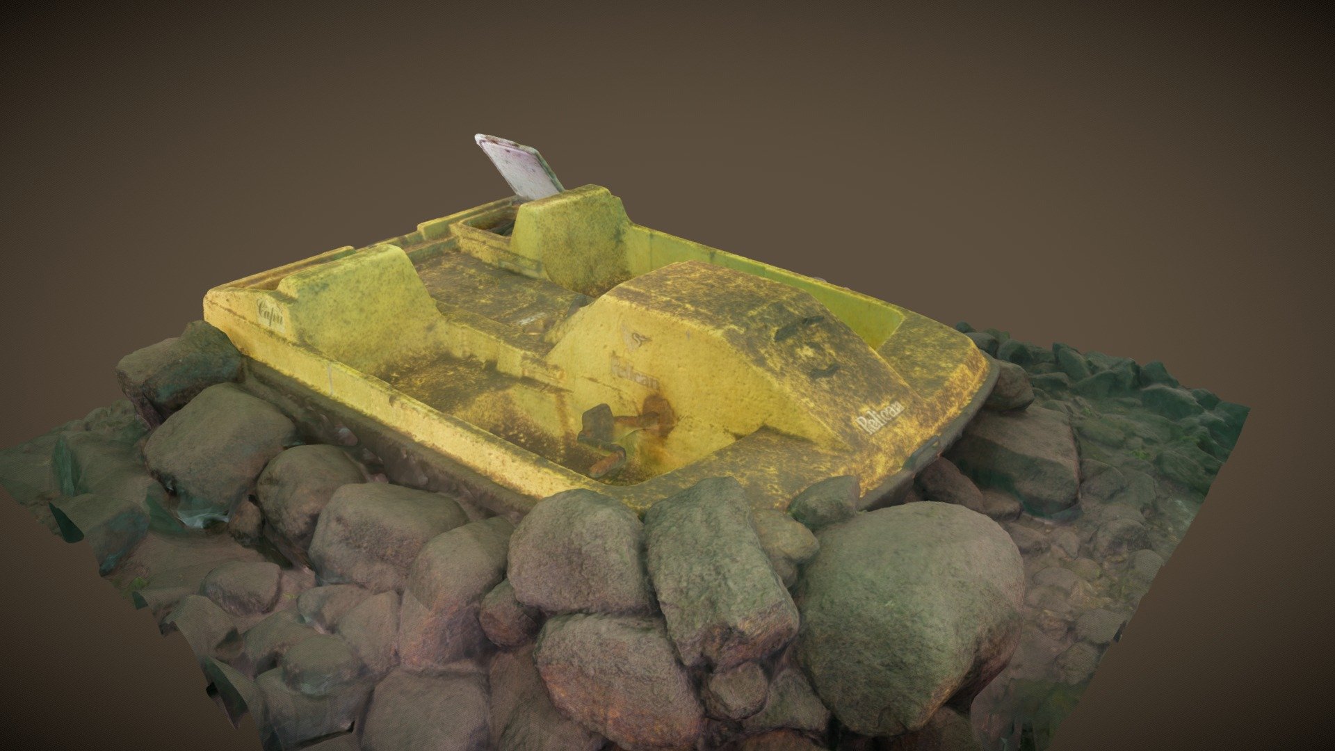 Pedalo du Lac des Piles - 3D model by Roger Lacasse (@rlacasse67 ...