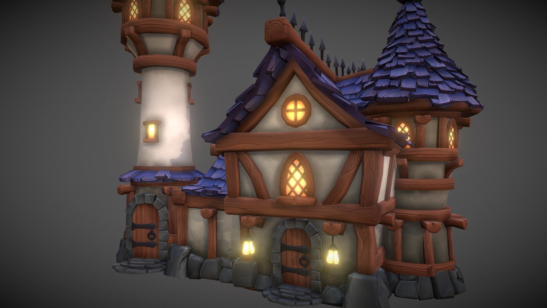 Witch House - 3D model by ilgimezgi [fa76917] - Sketchfab