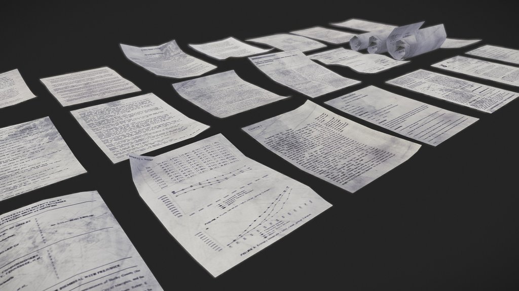 papers please - A 3D model collection by LRSS (@LRSS) - Sketchfab