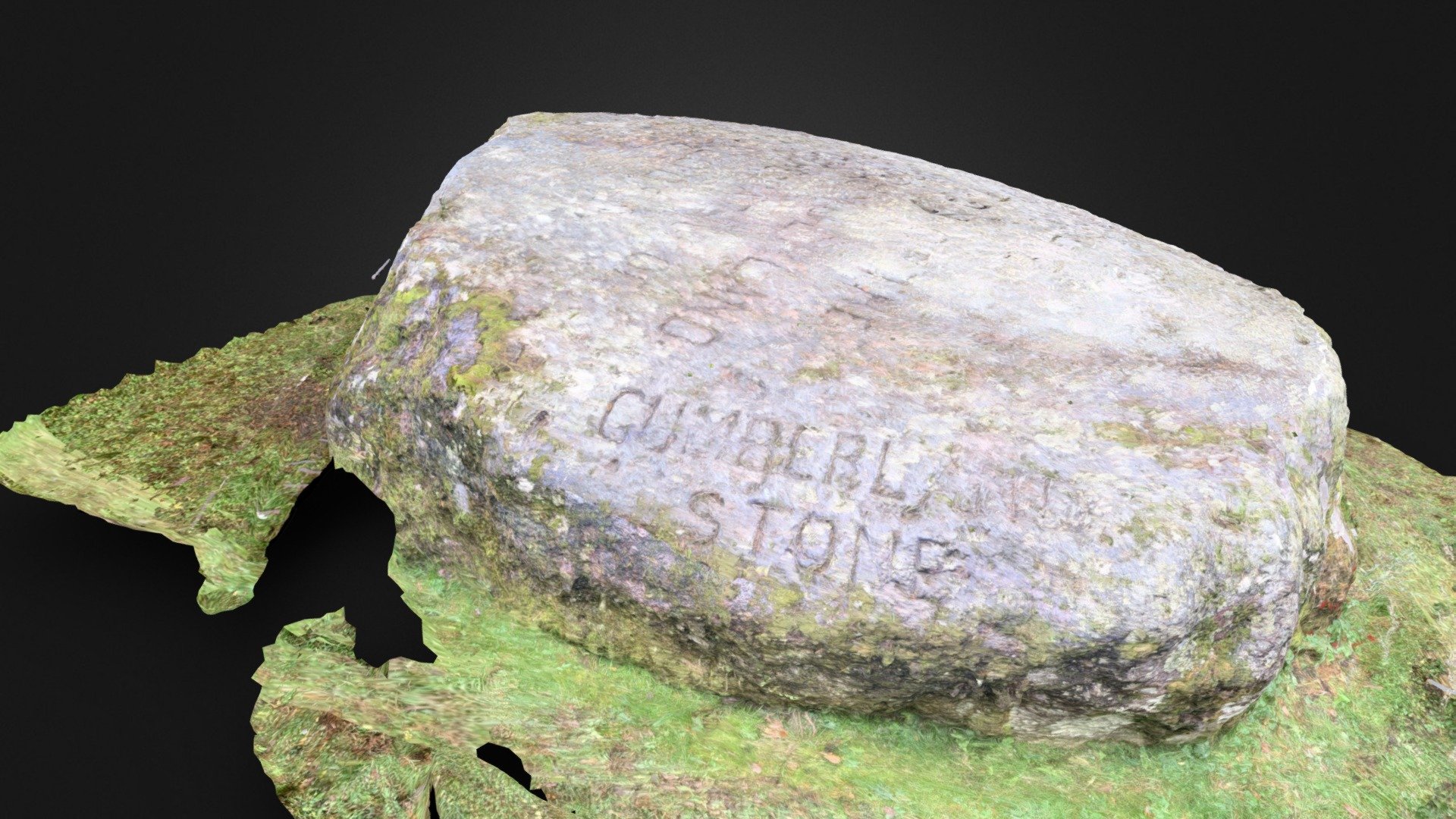 Cumberland Stone at Culloden Battlefield - 3D model by NTS Archaeology ...