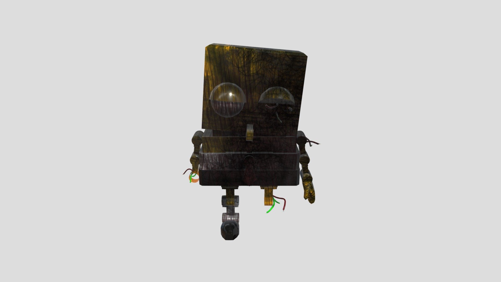 Phantom Spongebob five nights at chum bucket - Download Free 3D model ...
