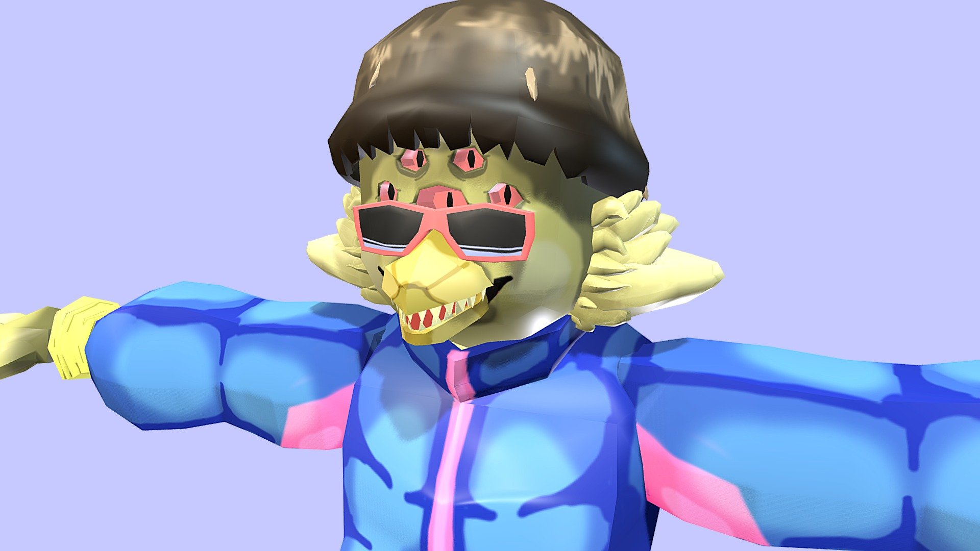 Alien Boy Bird - 3D model by TheDoc (@TheDoctor355) [fa77ed8] - Sketchfab