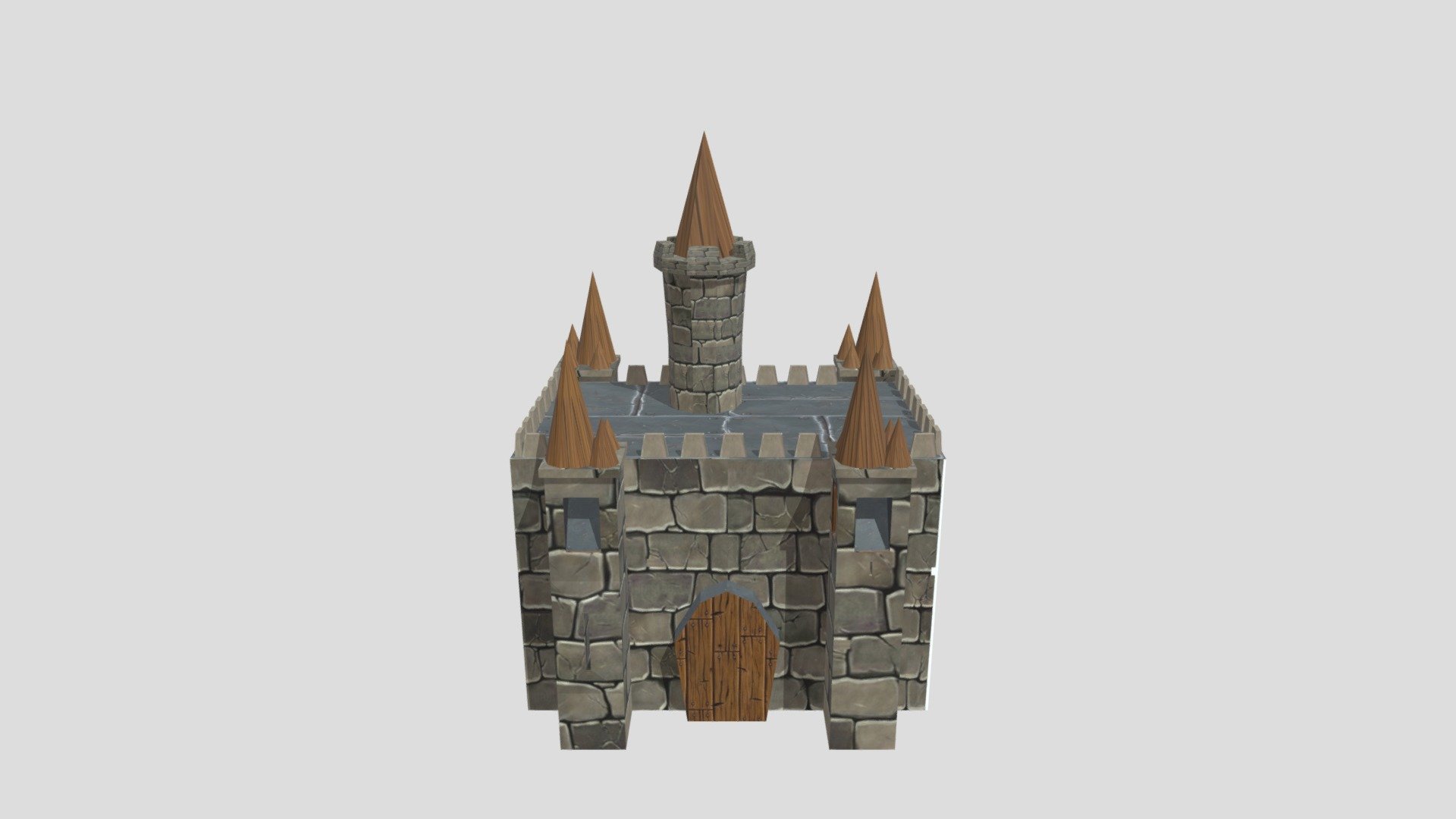 Medieval Castle - Download Free 3D model by lucascsar [fa78526] - Sketchfab