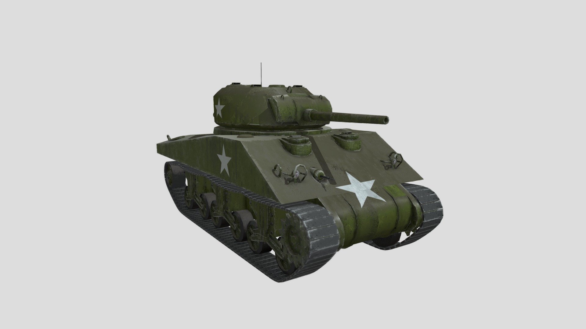 M4 Sherman - 3D model by TimoCreates3D (@charlie_tim0) [fa79bee ...