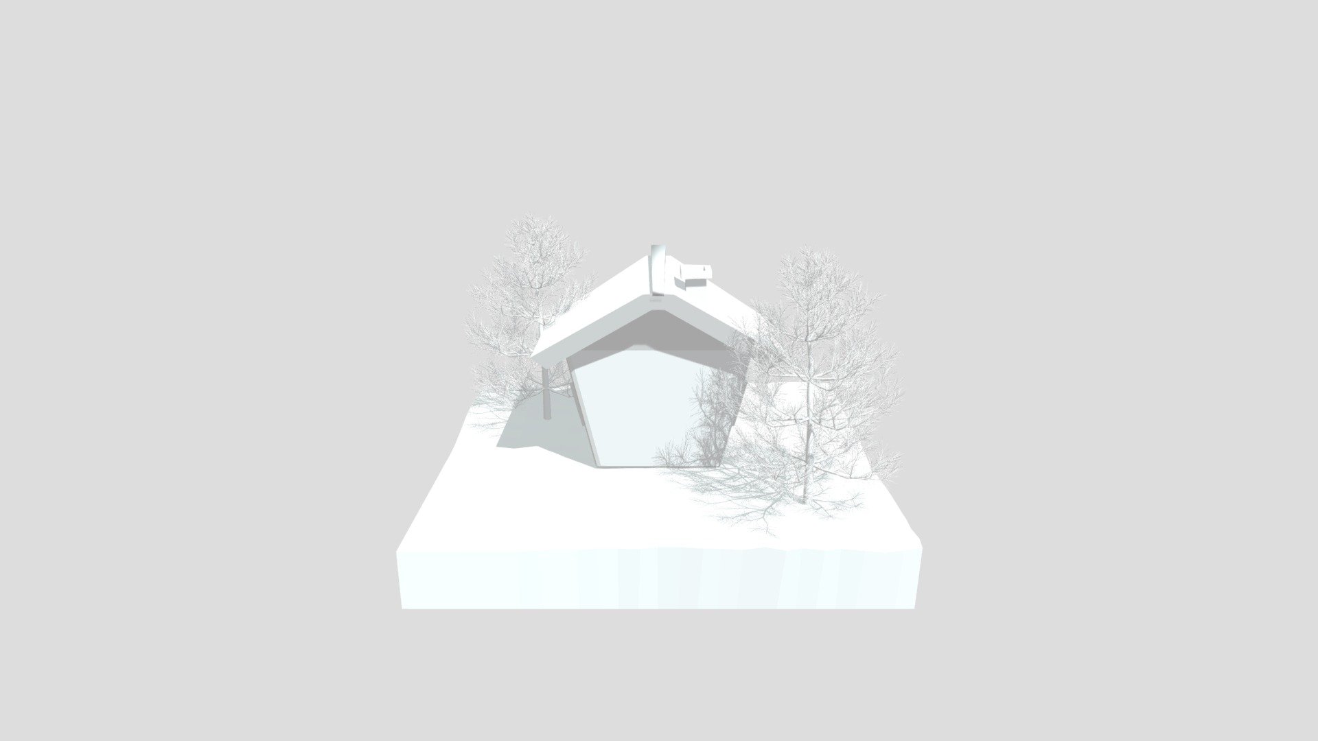 Snowy House2 - 3D model by ferran0126 [fa7d104] - Sketchfab