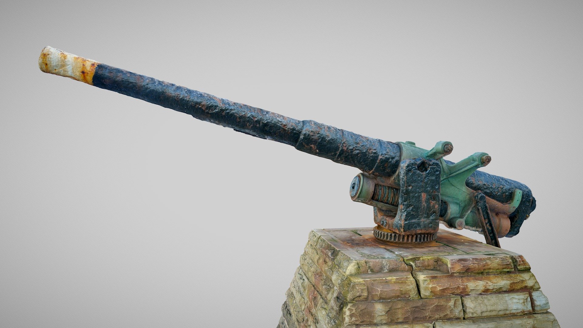 QF 12-pounder | Whitby Harbour - Buy Royalty Free 3D model by Nick ...