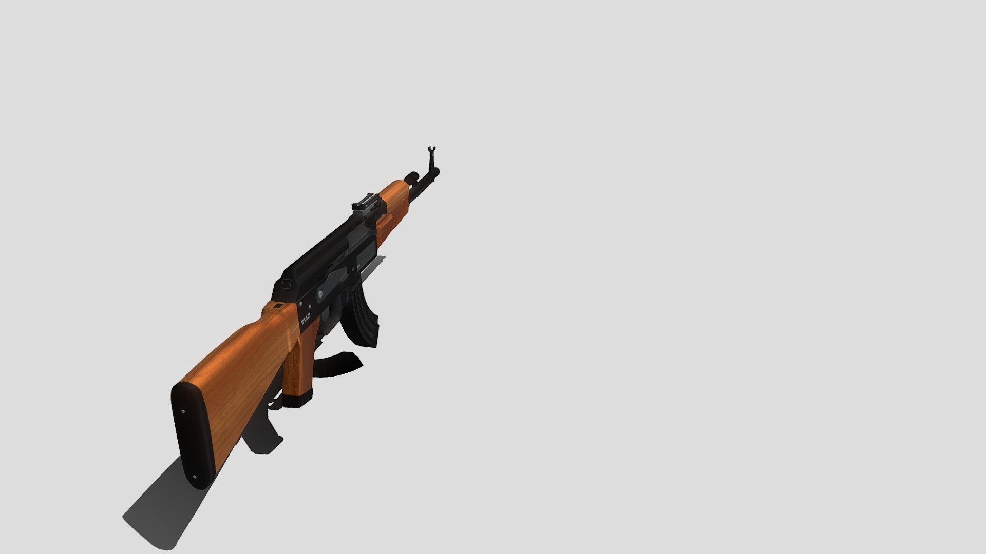 AK47-GameReady - 3D model by charith945 [fa7db6e] - Sketchfab