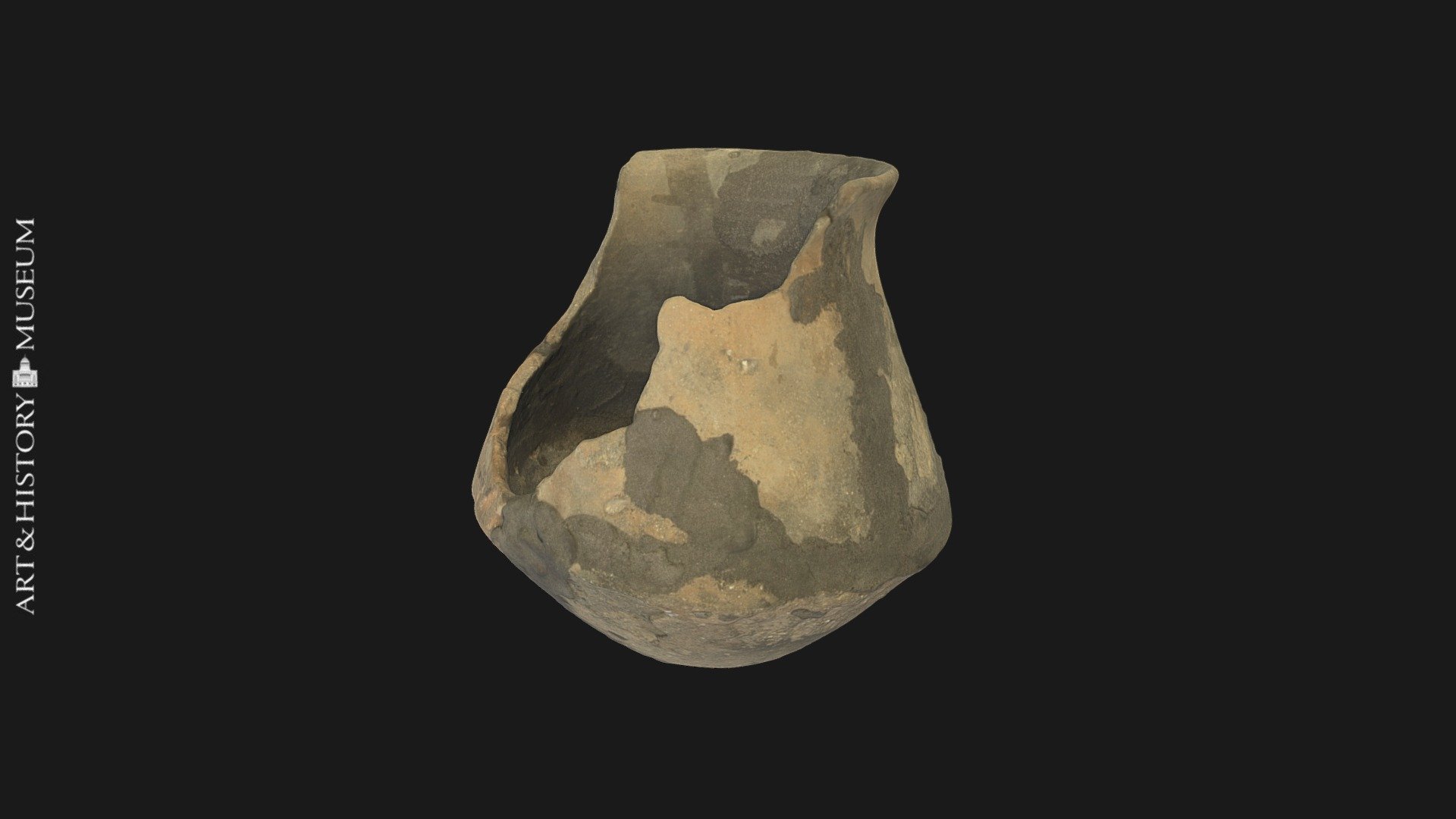 Carinated vase with flaring rim - PG.2000.1493 - Download Free 3D model ...