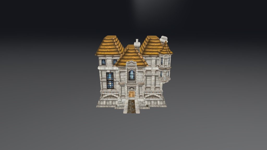Stormwind Cathedral Quarter House 01 - Download Free 3D model by skarn ...