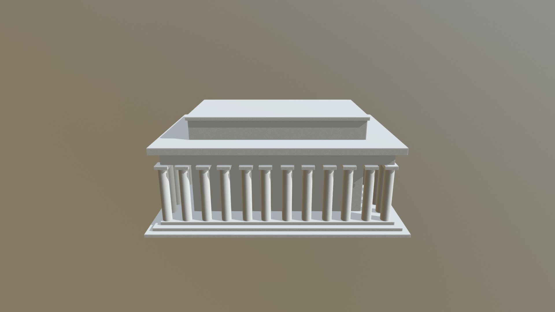 Temple Model - 3D model by pixelenchanter [fa80272] - Sketchfab