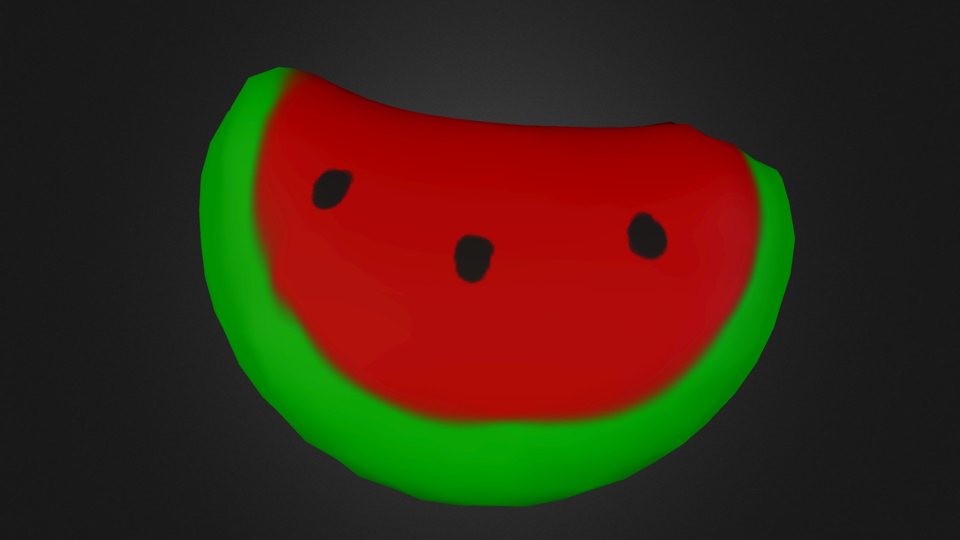 Watermelon - 3D model by leopoly [fa80a51] - Sketchfab