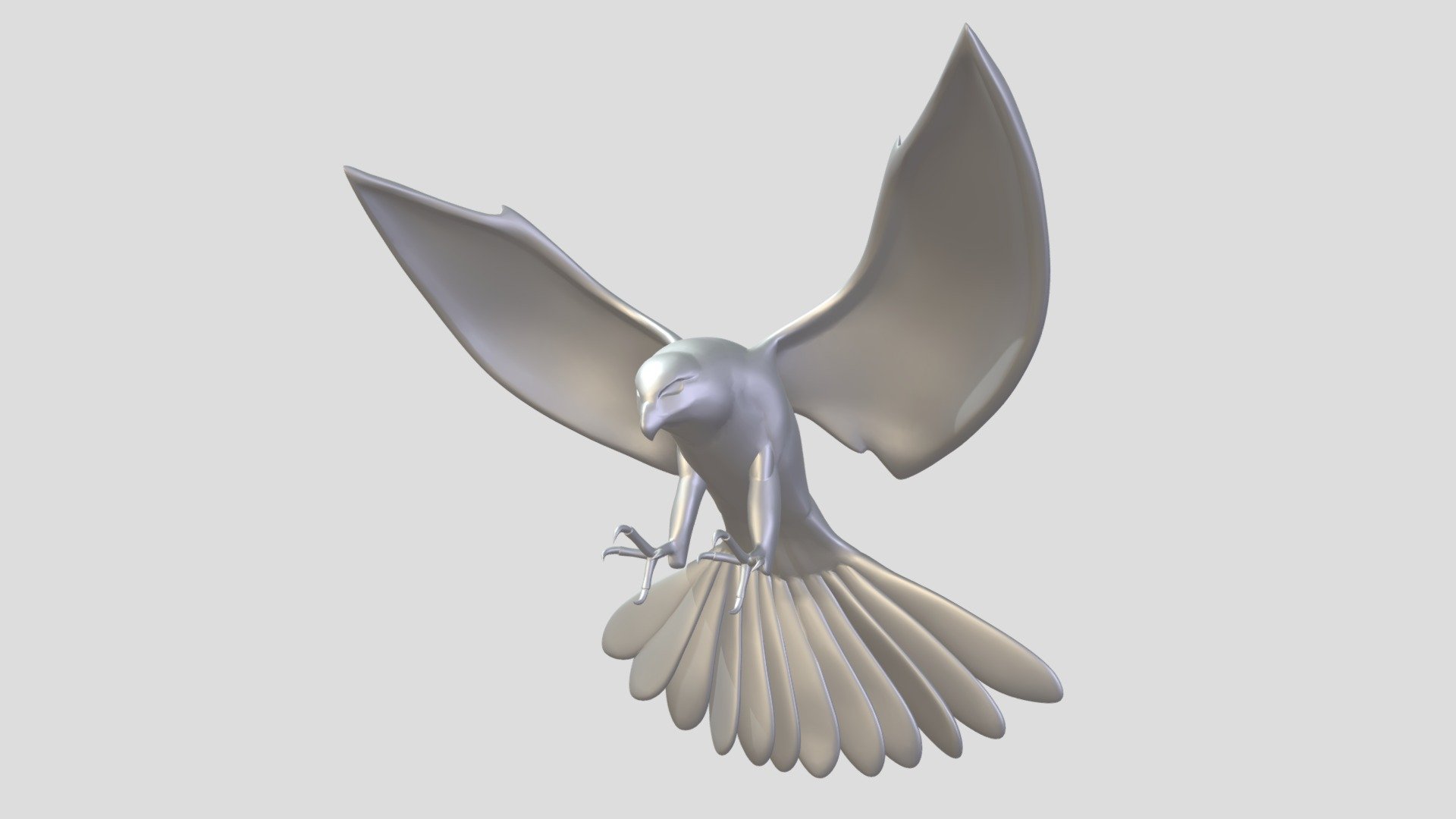 Peregrine falcon. Current work in progress - 3D model by dirtcustoms3D ...