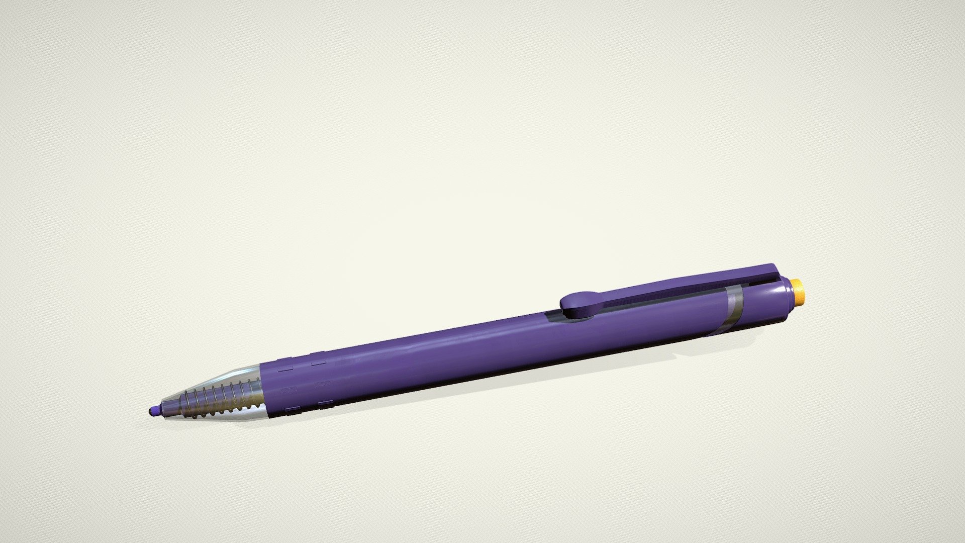Pen plastic with translucent details - Download Free 3D model by Rylae ...