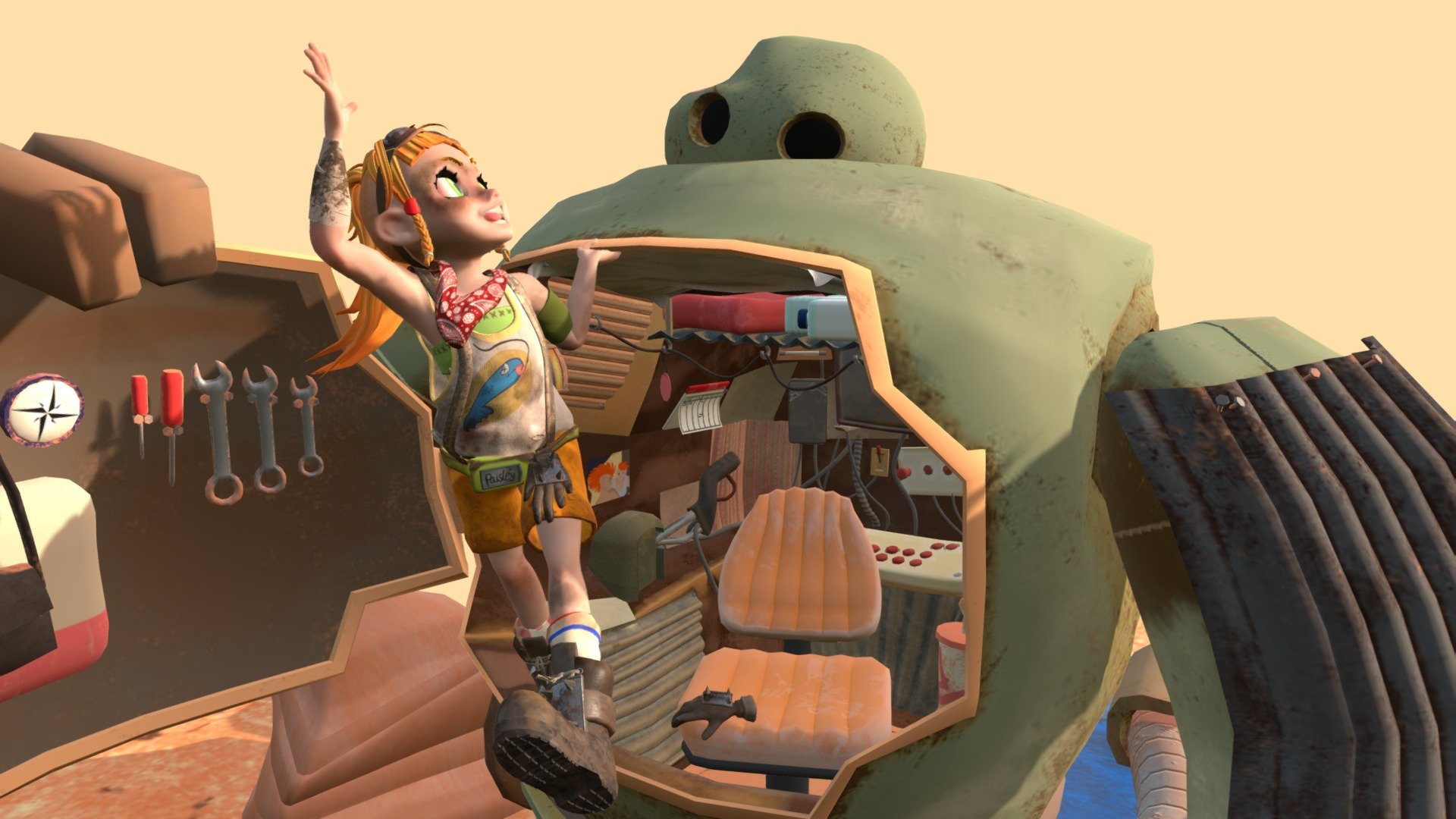 Desert Friends - 3D model by Melissa Schrader (@melissa_schrader ...