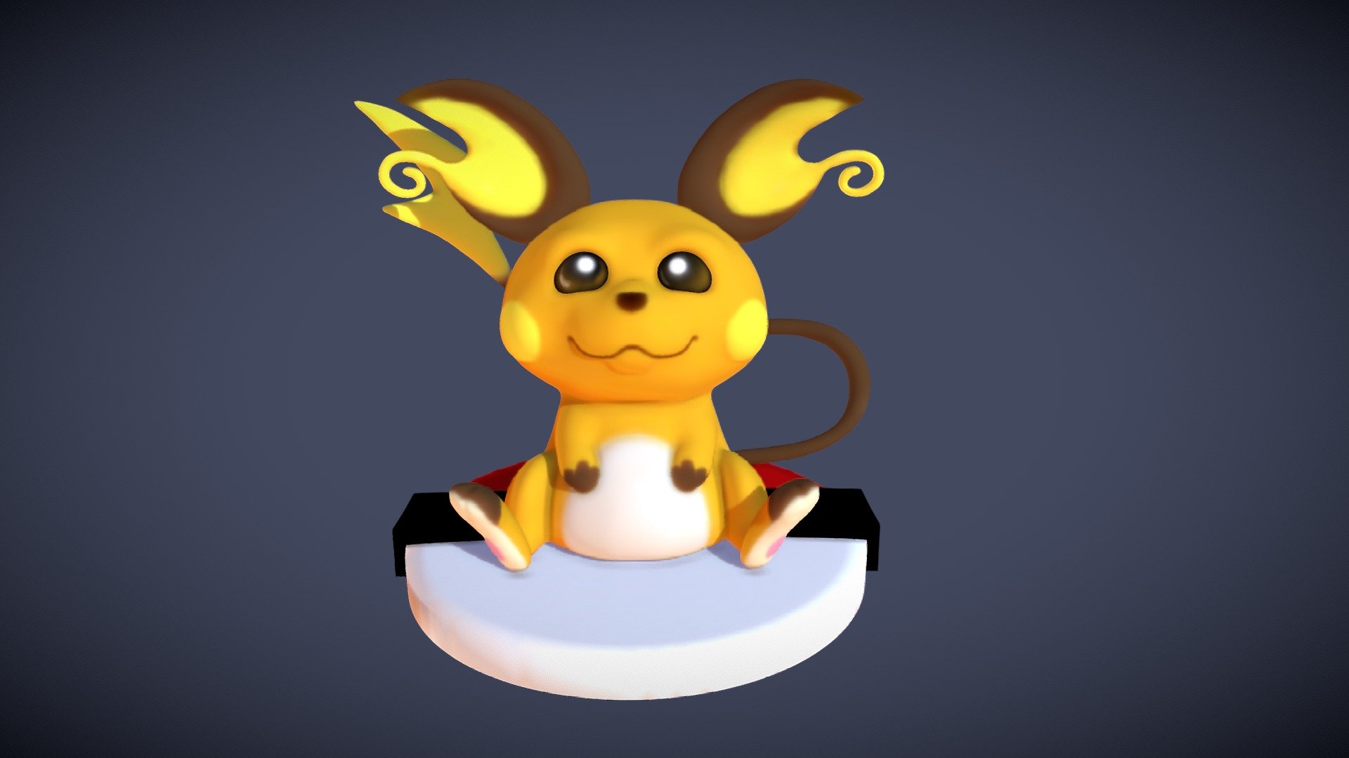 Raichu Figure - Download Free 3D model by Casey Bauers (@caseybauers ...