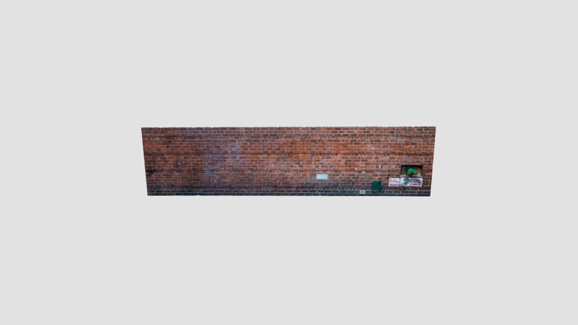 Brick Wall - Download Free 3D model by jrl9823 [fa8252a] - Sketchfab