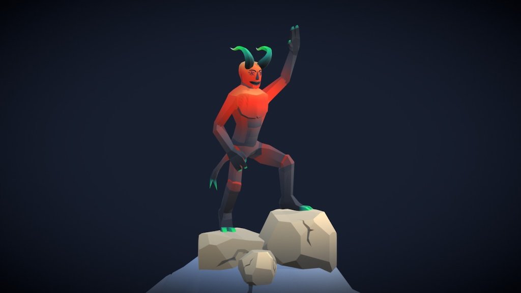 Friendly Demon - 3D model by Lite [fa83530] - Sketchfab
