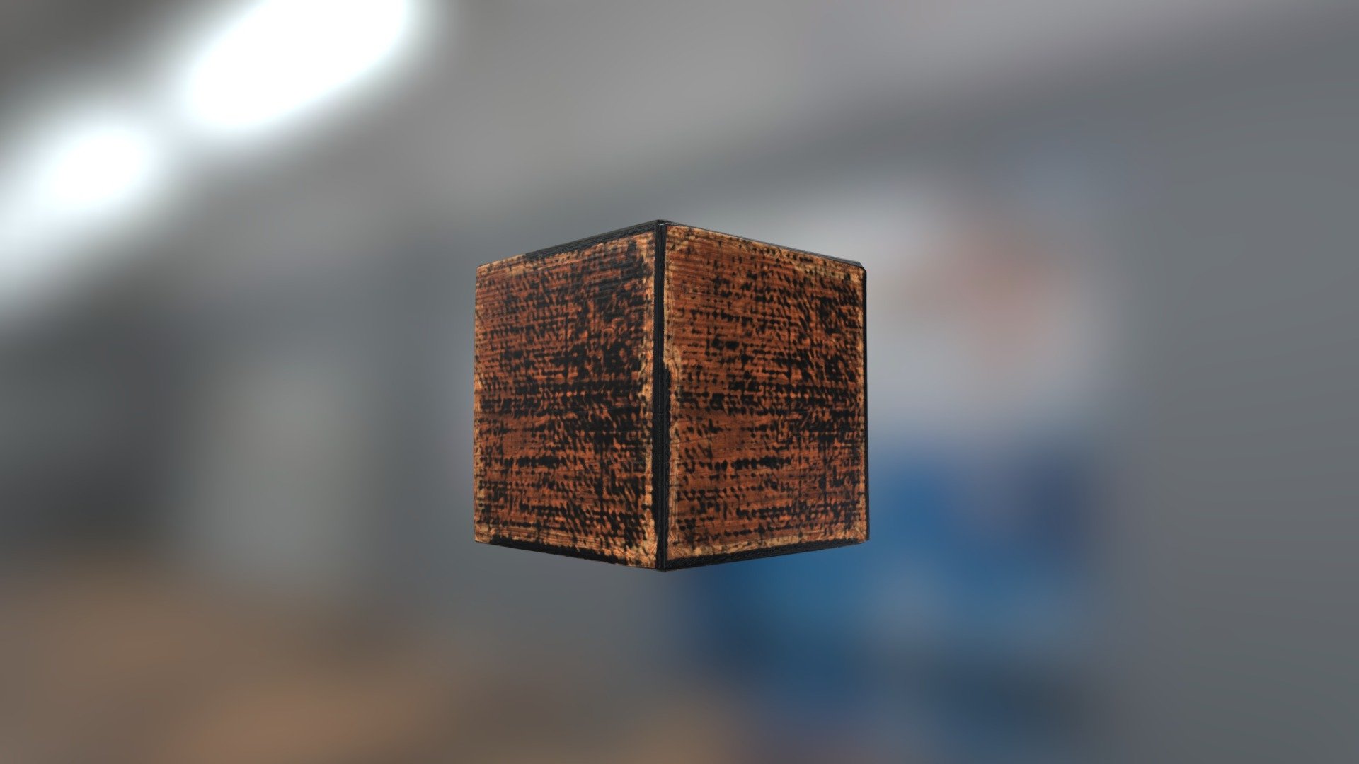 Old Box Prop - High-poly Free 3D model - Download Free 3D model by ...