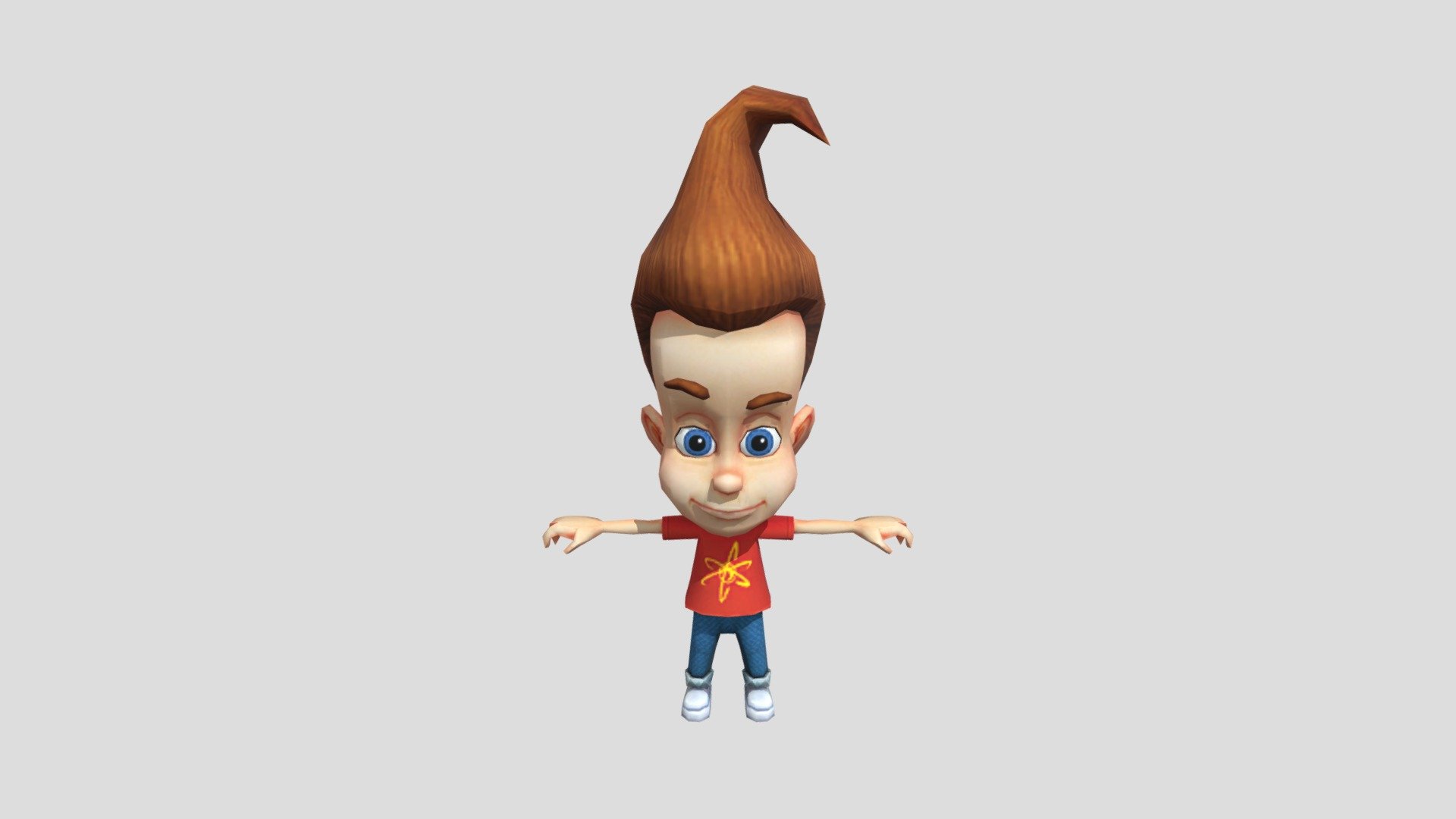 Jimmy Neutron Realistic - Download Free 3D model by Danny Phantom ...