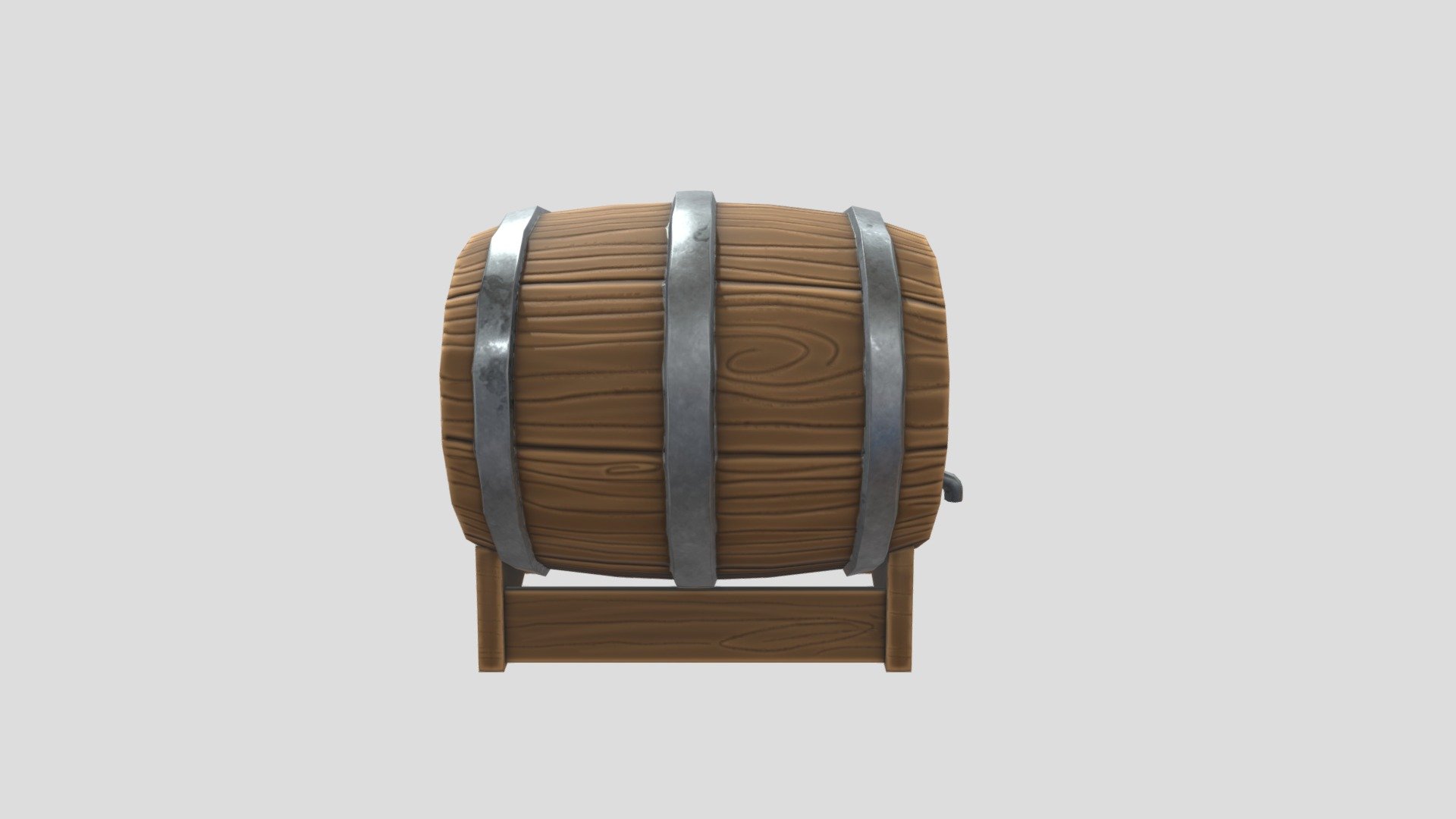 Stylized Tavern Keg - 3D model by mechlai [fa86076] - Sketchfab