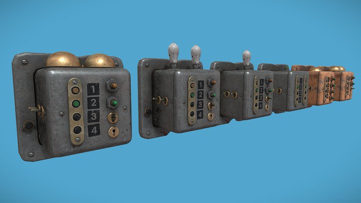 Control-panel 3D models - Sketchfab