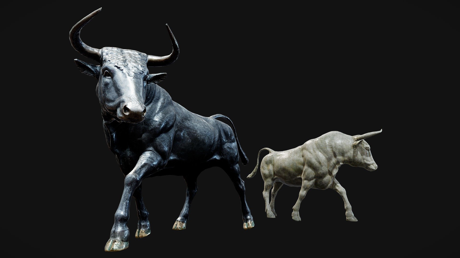 Bull Statue - Buy Royalty Free 3D model by Lennylef (@elenanaeli ...