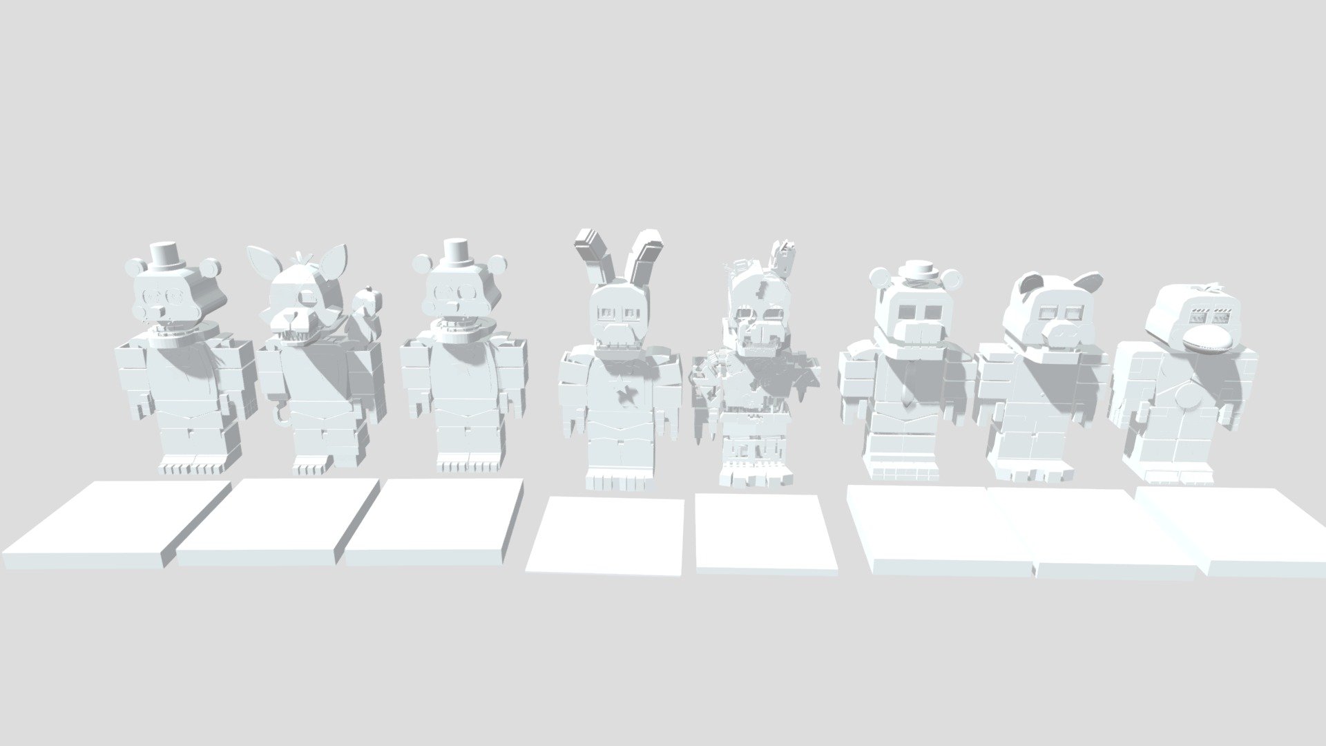 ROBLOX - FFPS/FNAF 6 Morphs (3/6) - 3D model by FAZMEMEO (@MRFazmeme ...