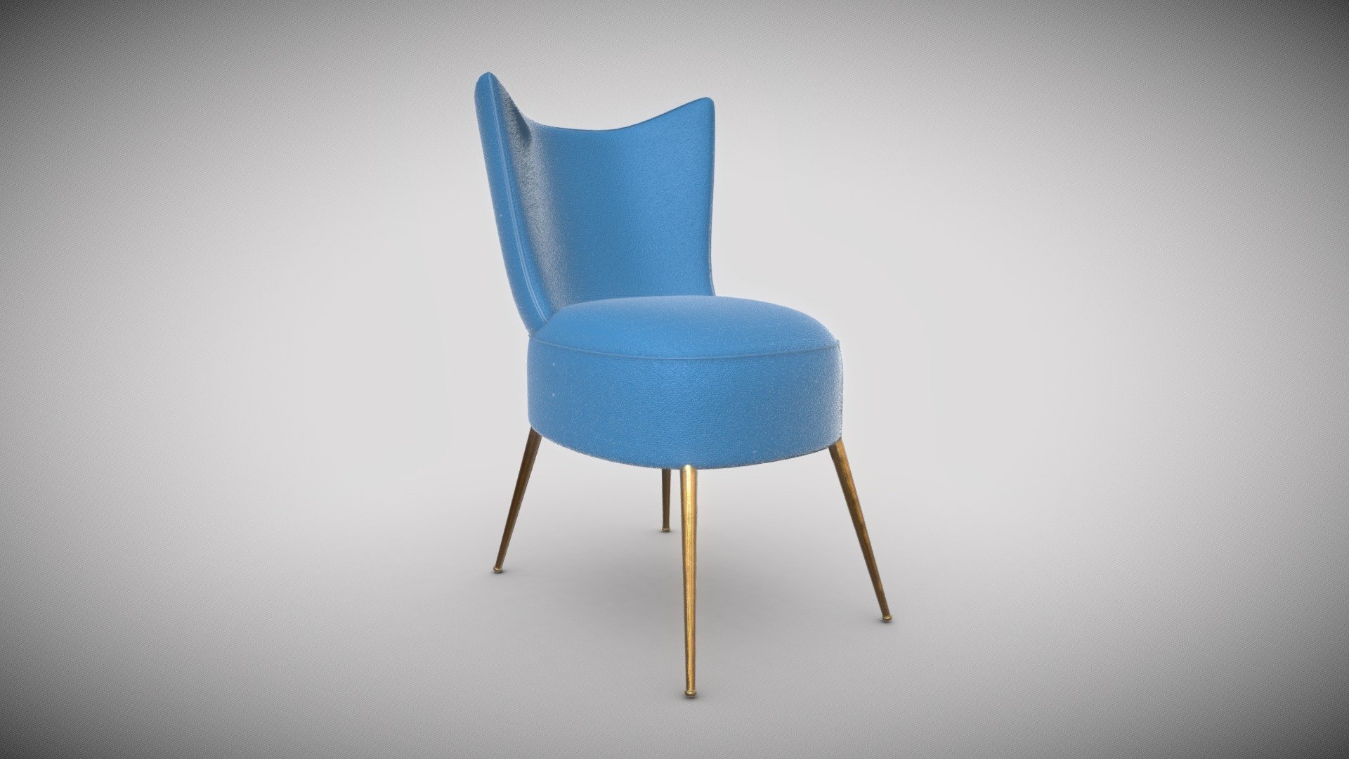Fabric Chair - Download Free 3D model by al_okaidi_production (@Waleed ...