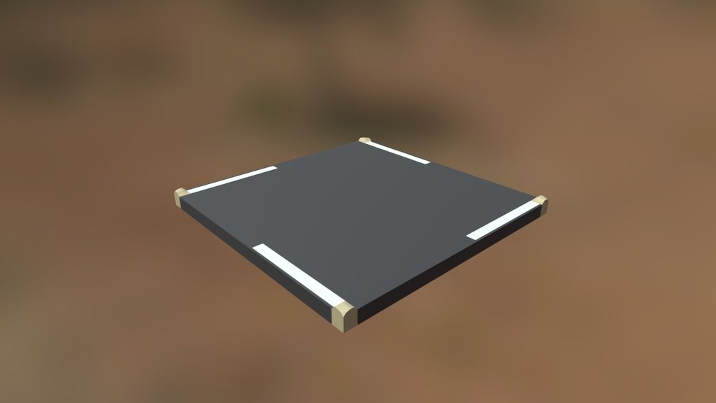 4-way Intersection - 3D model by tennissavage [fa897e3] - Sketchfab